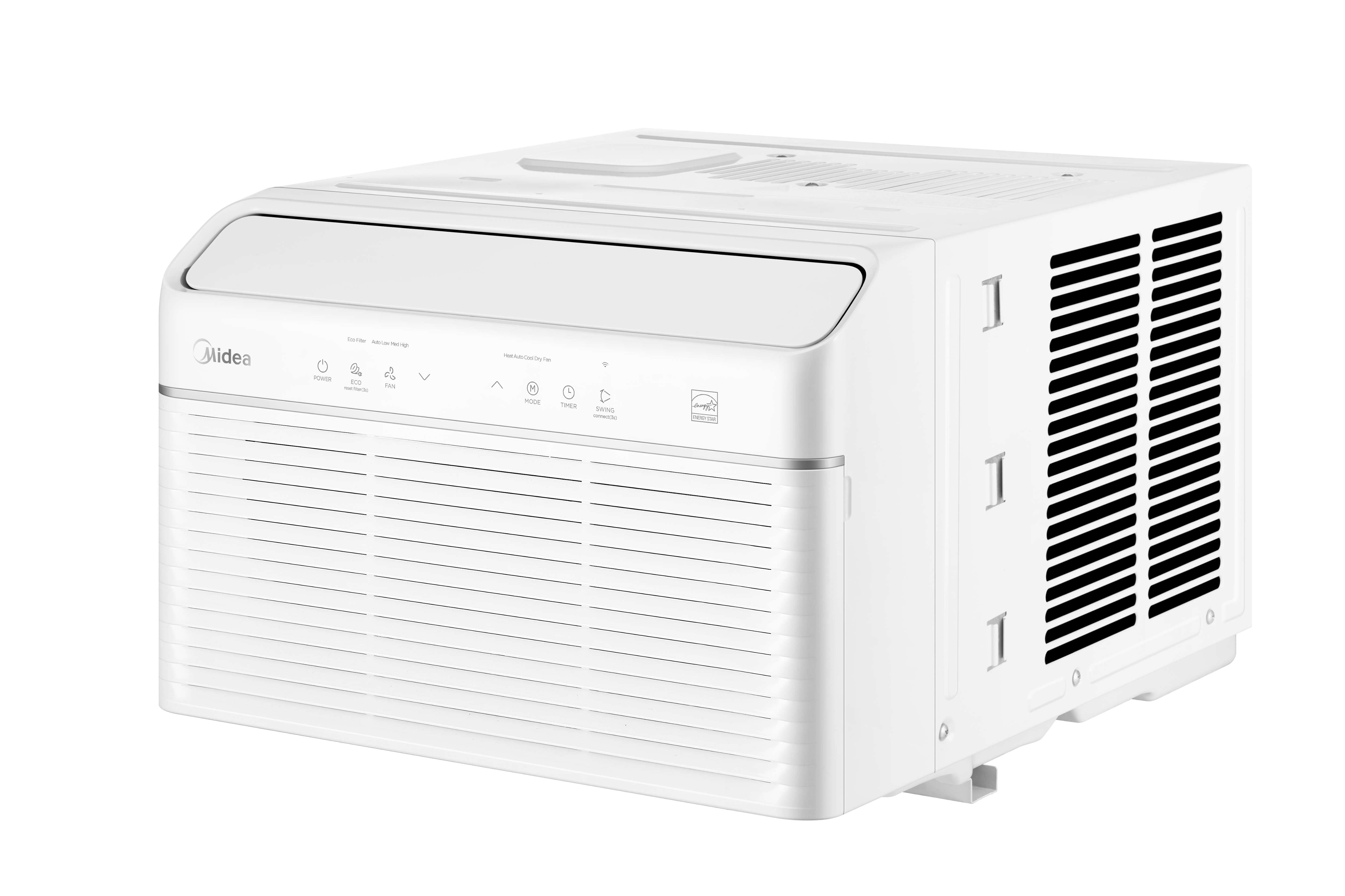 Midea 8,000 BTU 4 in 1 Air Conditioner/Heat Pump Inverter, New, White ...