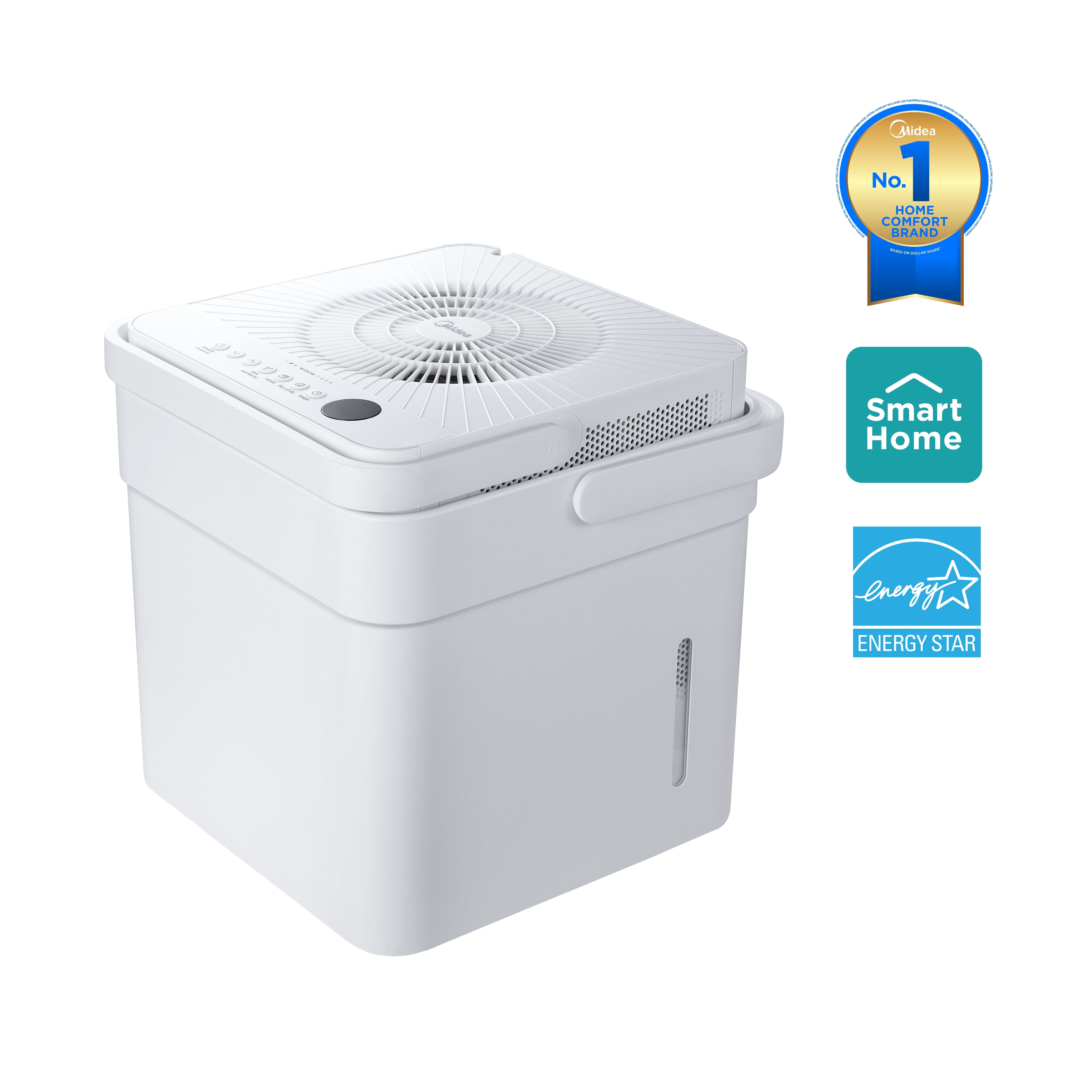 Midea Cube Dehumidifier, 35 Pint, For Basements and Rooms Up To 3,500 ...