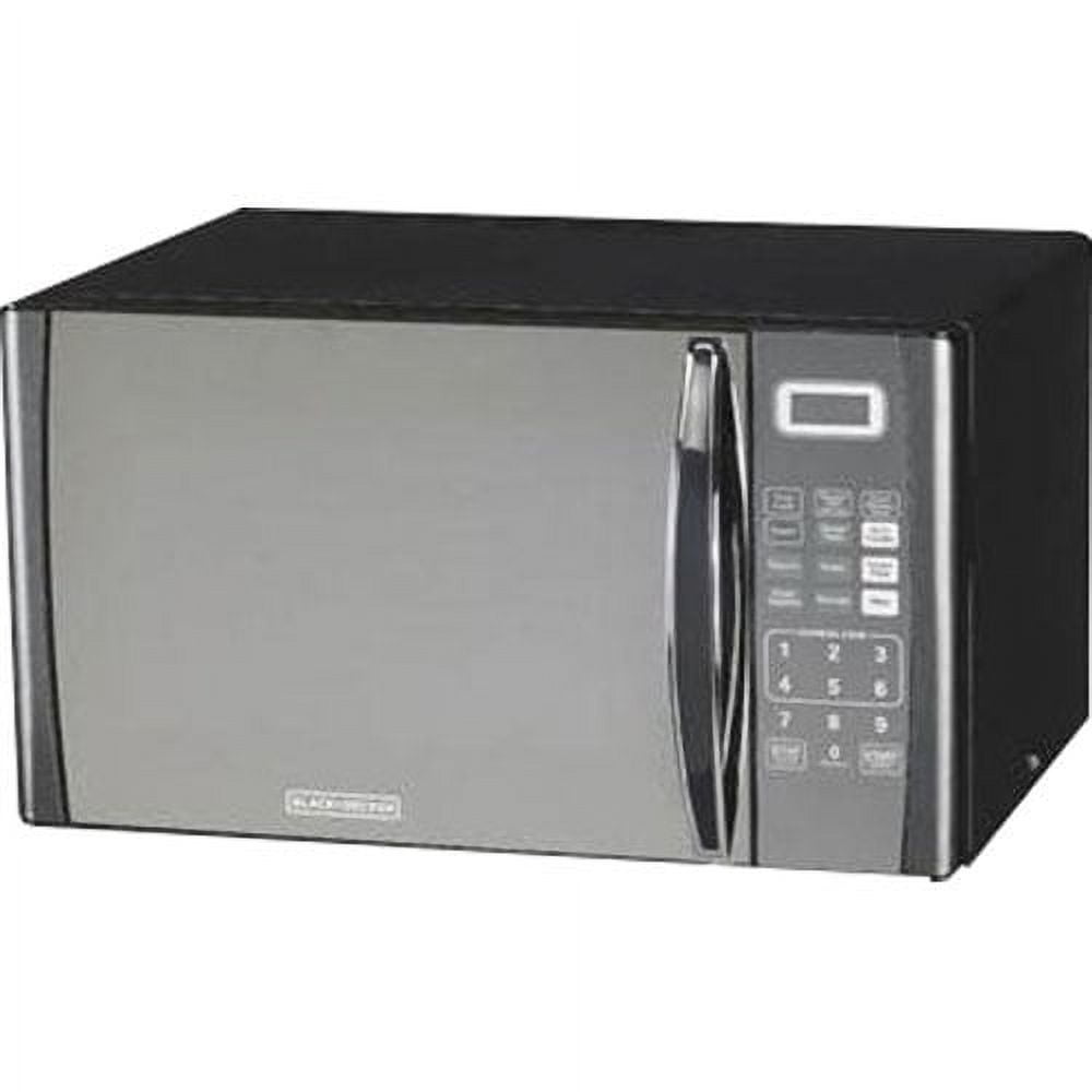 Midea Kitchen Appliance EM925ANQP1 B&D .9CF Microwave Stainless ...