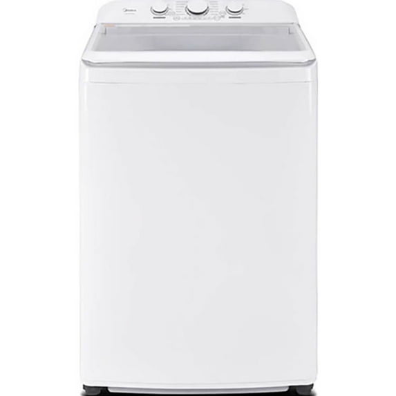 Midea MLTW37A1BWW 3.7 cu ft Top Load Washing Machine with Power Boost ...