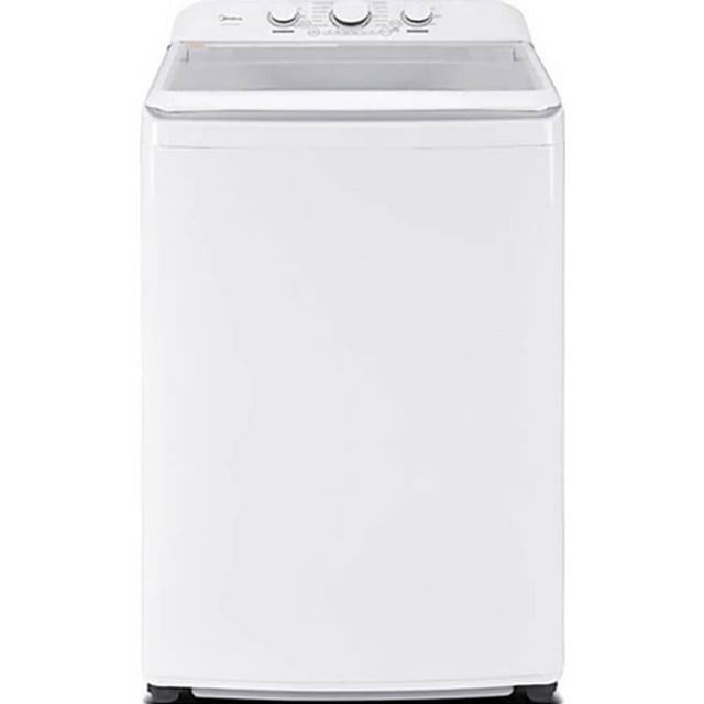 Midea MLTW37A1BWW 3.7 cu ft Top Load Washing Machine with Power Boost ...