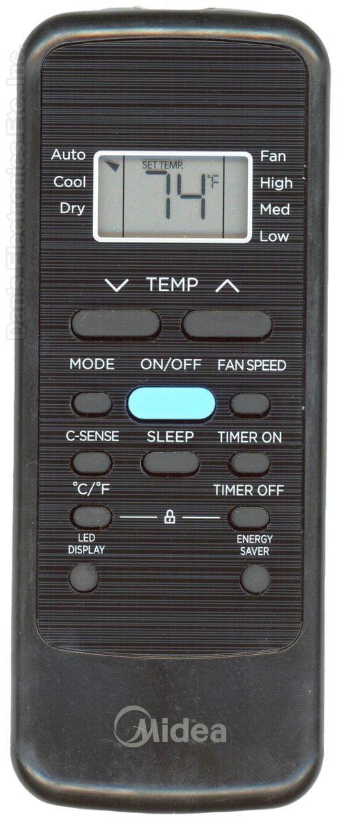 Midea RG51G1/CEFU1 PN: 17317000A59524 Air Conditioner Remote Control ...