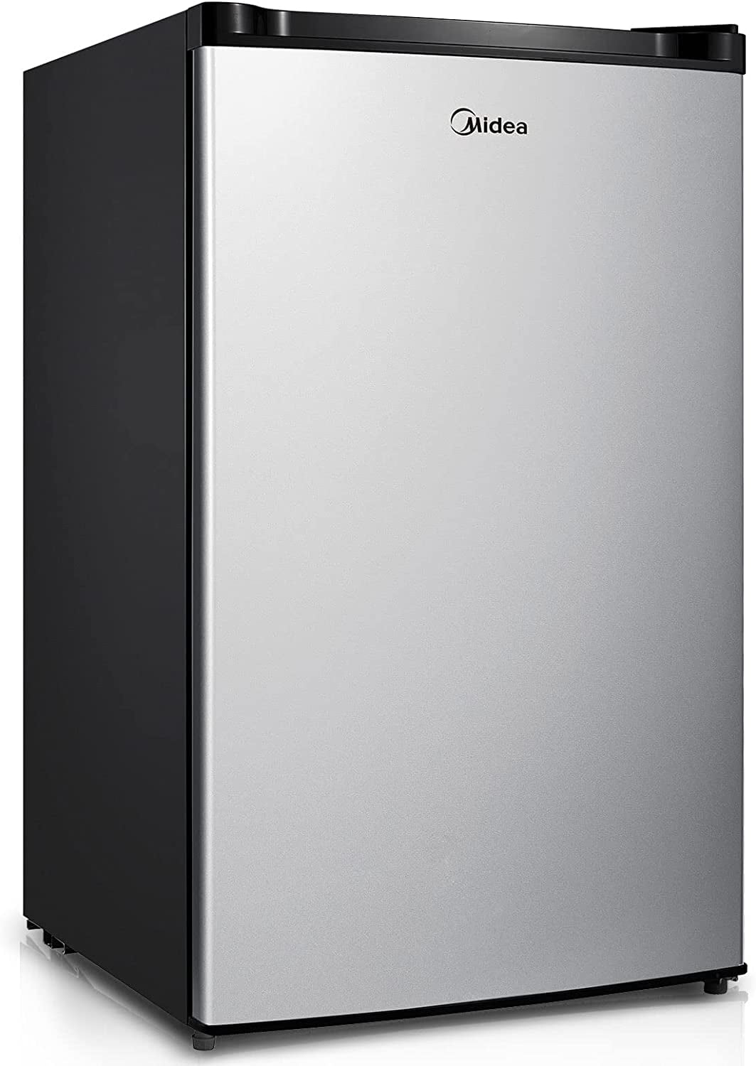 Midea WHS-160RSS1 Single Reversible Compact Refrigerator, 4.4 Cubic ...