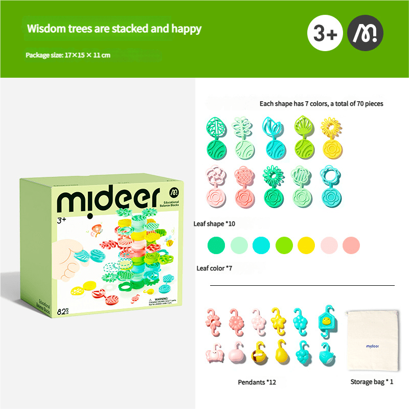Mideer Milu stacked music wisdom tree desktop decoration stacked ...