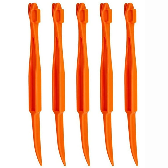 Orange Peeler Tool Plastic Fruit Cutter Slicer – Citrus Lemon Lime ...