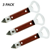 Norpro Heavy Duty Manual Drink Puncher & Cap Opener with Wood Handle ...