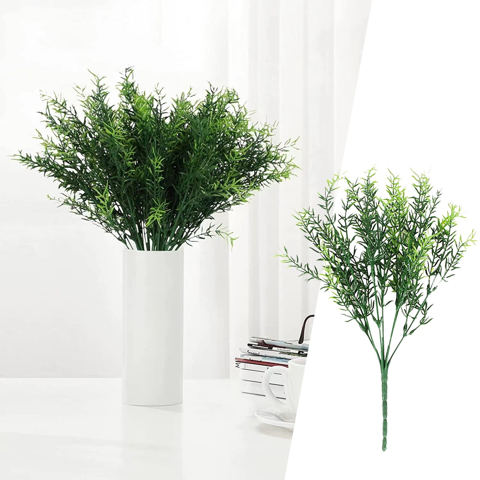 Midewhik activity 4 Bundles Outdoor Artificial Flowers Colorful Faux UV ...