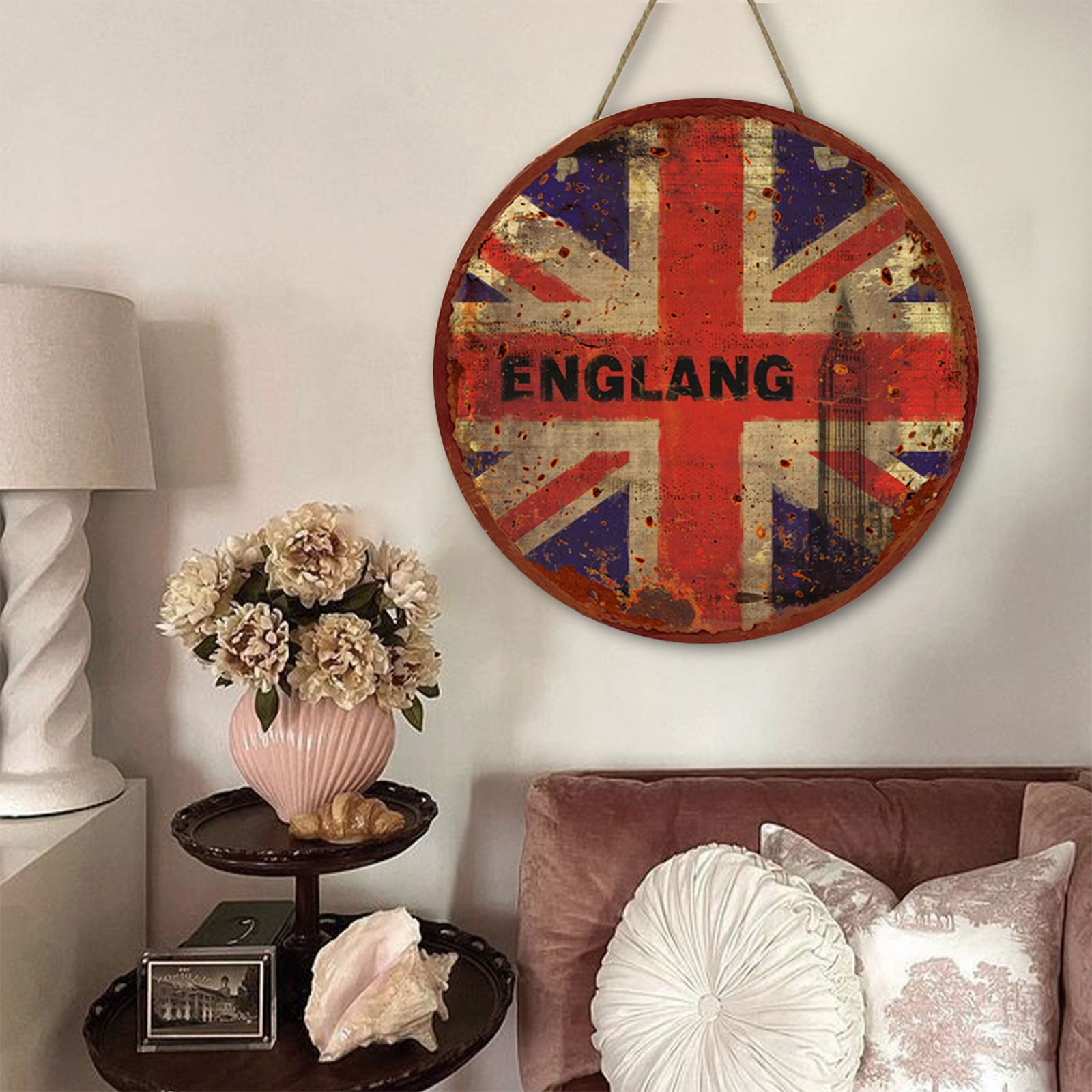 Midewhik Independence Day Decorations Wooden Hanging Signs Home ...