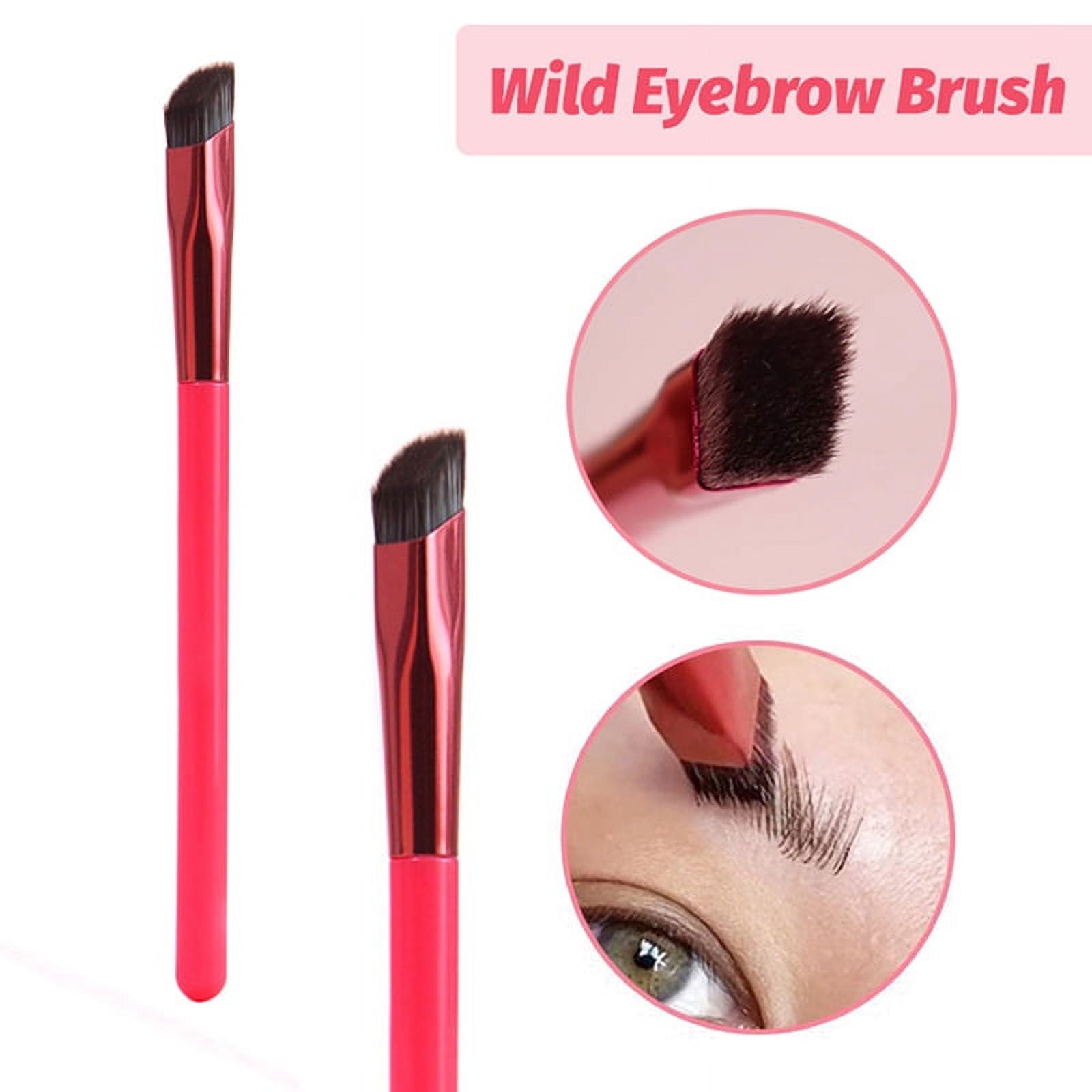 Midewhik Multi-Function Flat Thin Eyebrow Brush, Square Angled Makeup ...