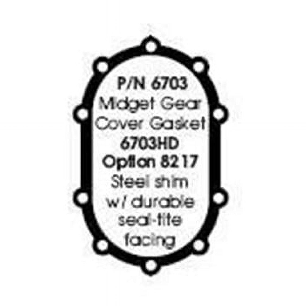 Midget Quick Change Gear Heavy Duty Cover Gasket - Walmart.com