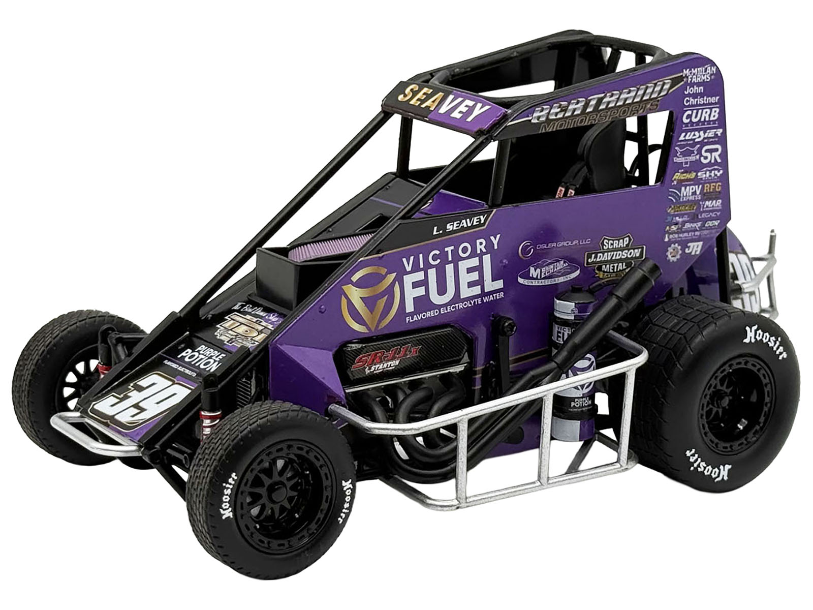 Acme A1810125 Midget Sprint Car No.39 Logan Seavey Victory Fuel ...