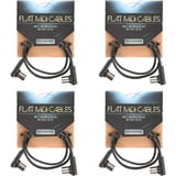 Midi Cable, 60cm / 23.62" Black 4 Pack Bundle - Walmart.com