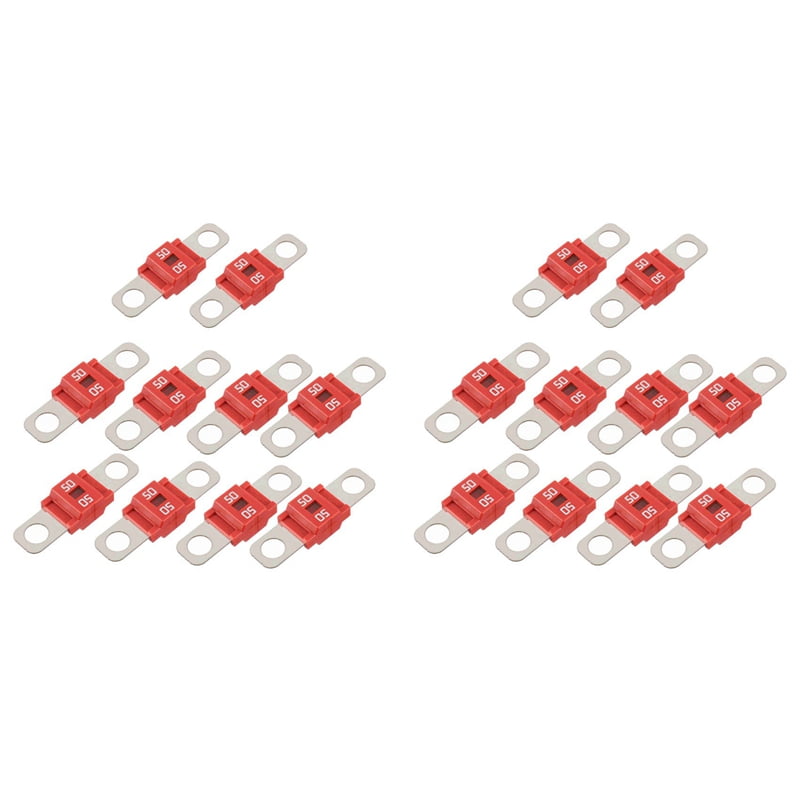 /Midi Fuse 50A High Current Fuse Bolt-on Fuse 50 Amp for Cars, Trucks ...