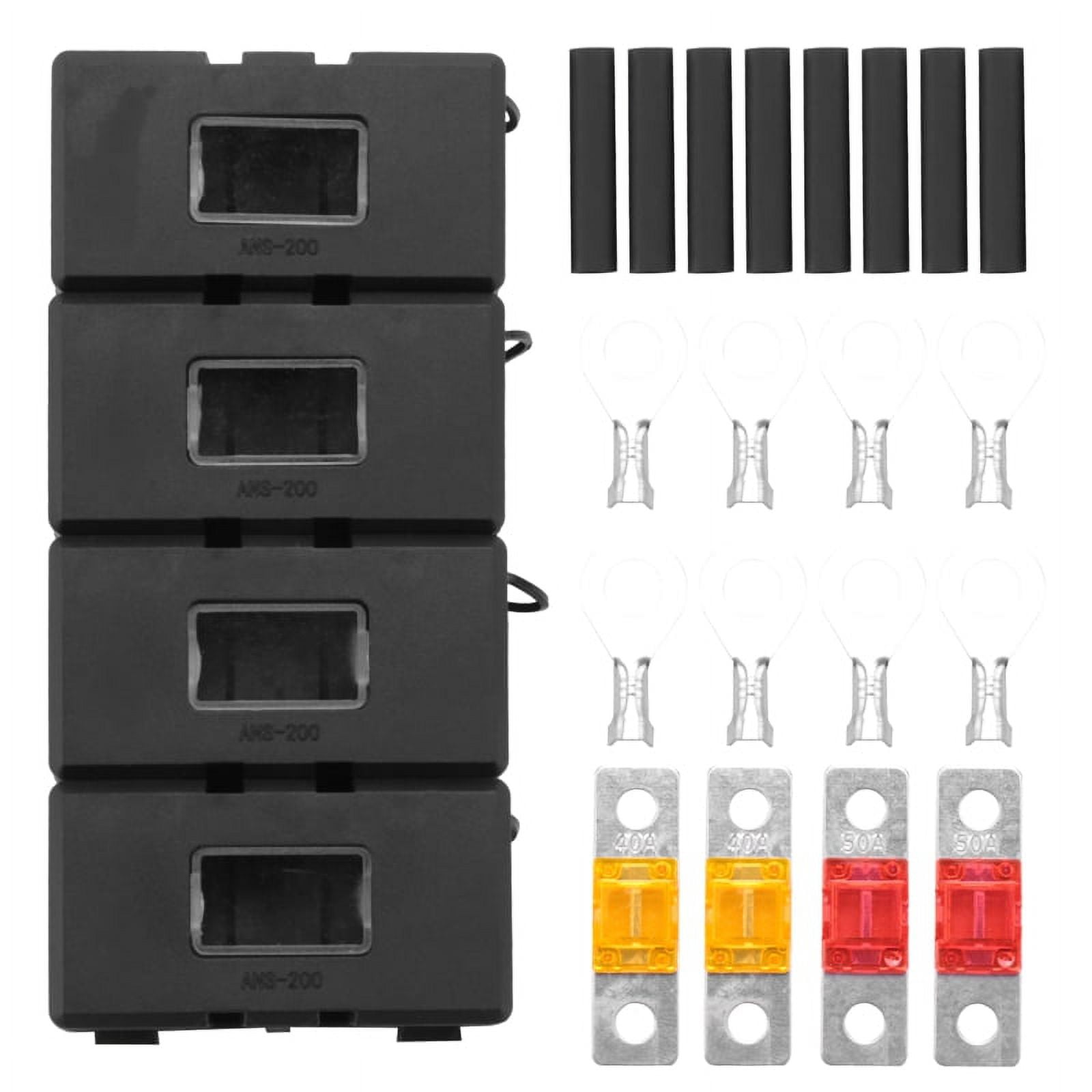 Midi Fuse Holder, 4 Pieces Car Fuse Holder and 4 Pieces Fuse Holder ...