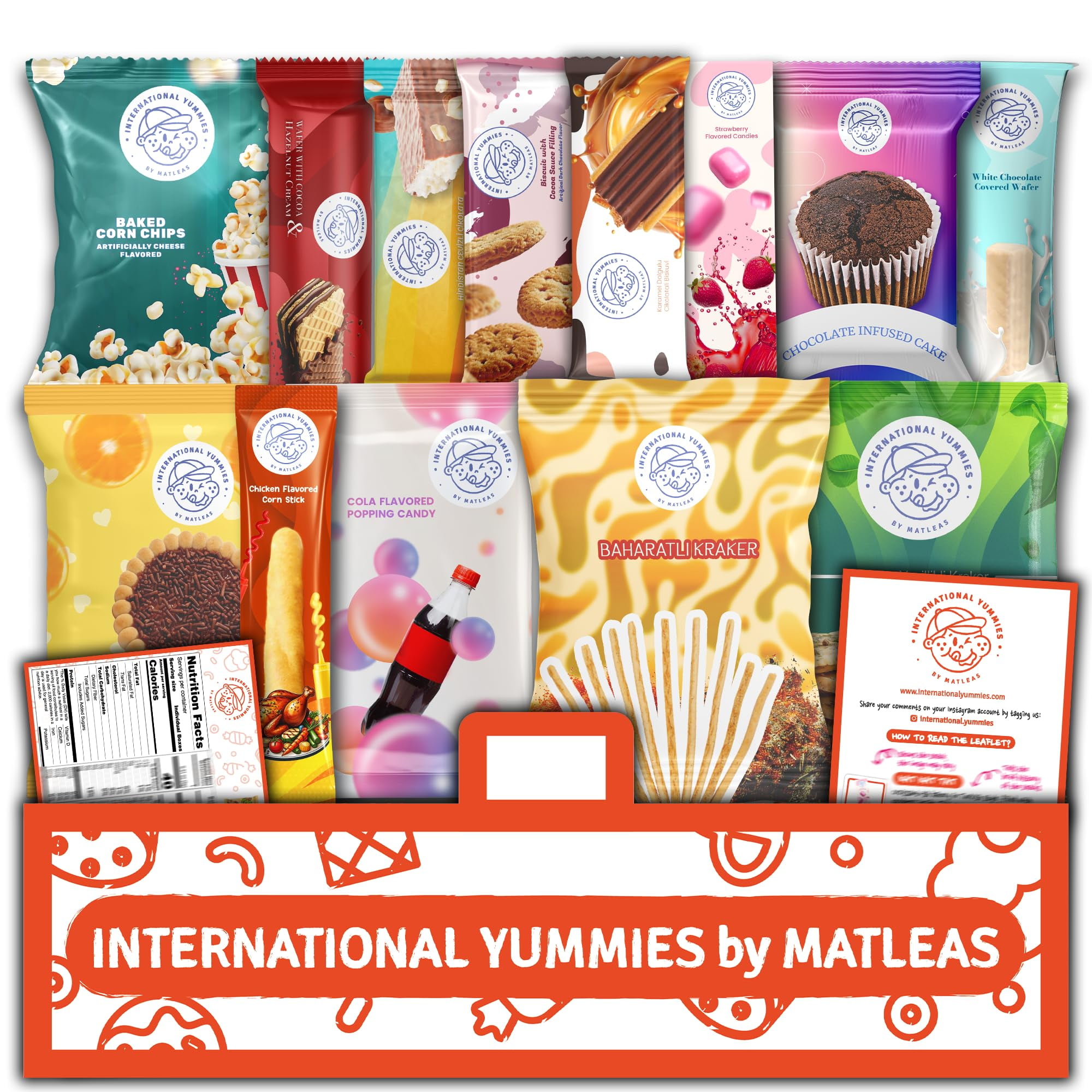 Midi International Snack Box SAF21 | Premium Exotic Foreign Snacks ...