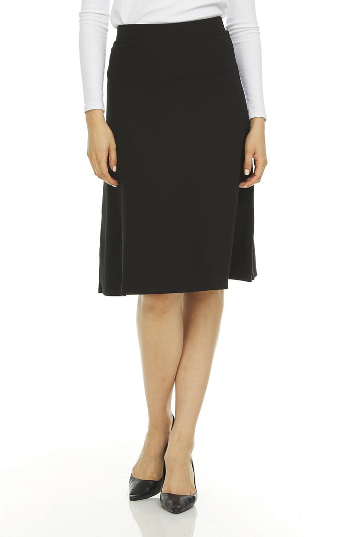 Midi Skirt For Women By BGDK- Knee Length Circle Skater Skirt With ...