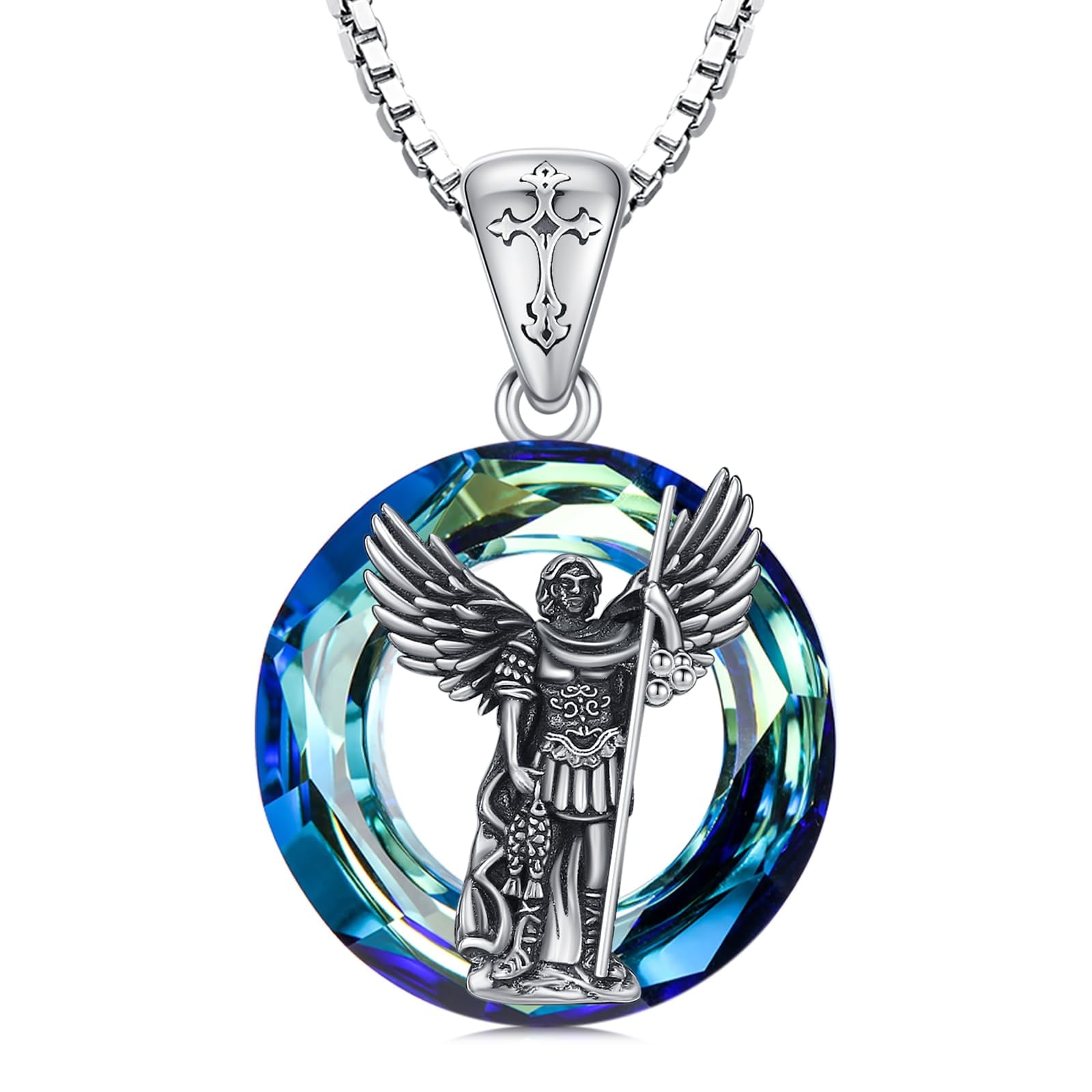 Midir&Etain St Raphael the Archangel Necklace Sterling Silver Saint ...