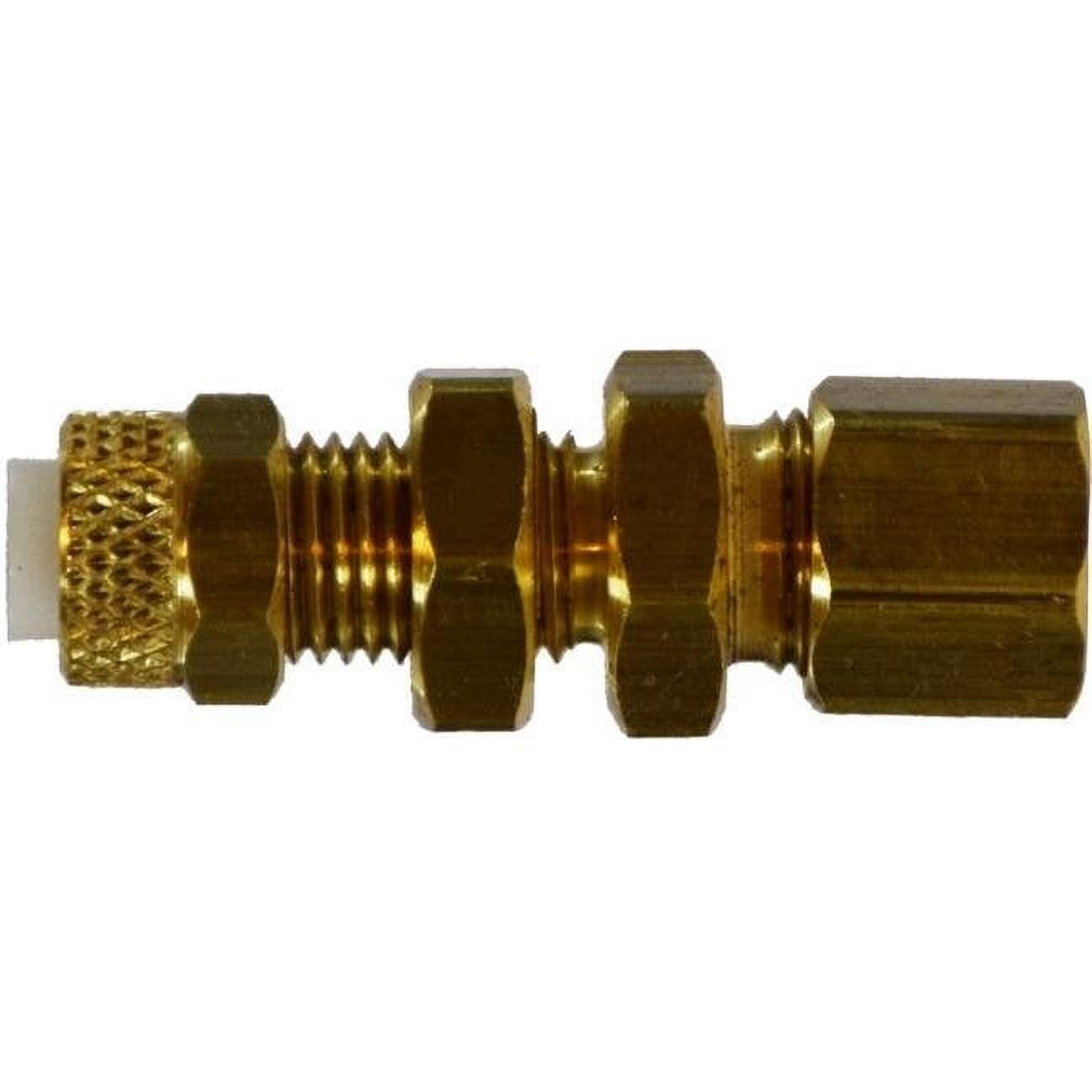 Midland Industries 20333 0.25 in. Poly-Flo x Compression Bulkhead Union ...