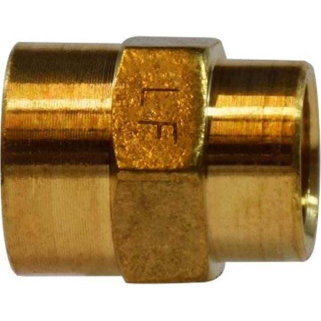 Midland Industries 28185LF 0.5 x 0.37 in. FIP x FIP Brass Coupling ...