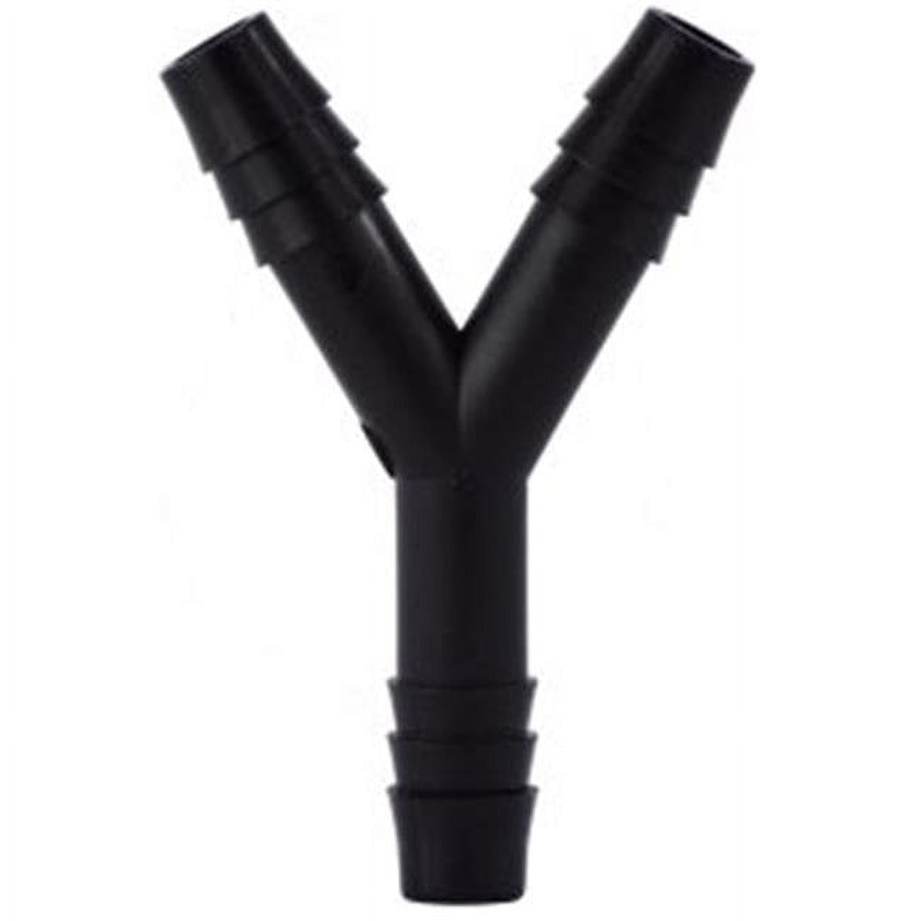 Midland Industries 33301P 0.37 in. Polypropylene Hose Barb Y Connector ...