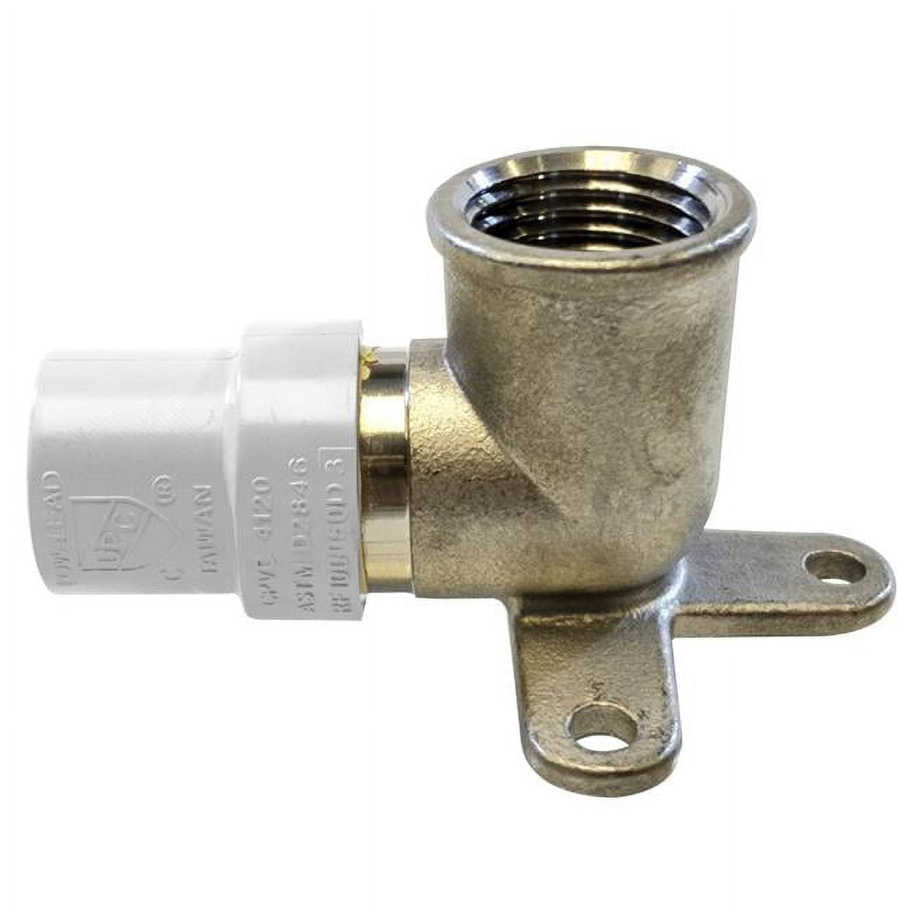 Midland Industries 35420SS 0.5 in. CPVC x Stainless Steel Drop Ear ...