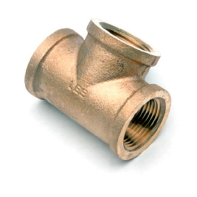 Midland Industries 44291DLF 1 x 0.5 in. Brass Tee - Walmart.com