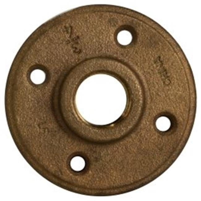 Midland Industries 44785LF 2 in. Brass Floor Flange - Walmart.com