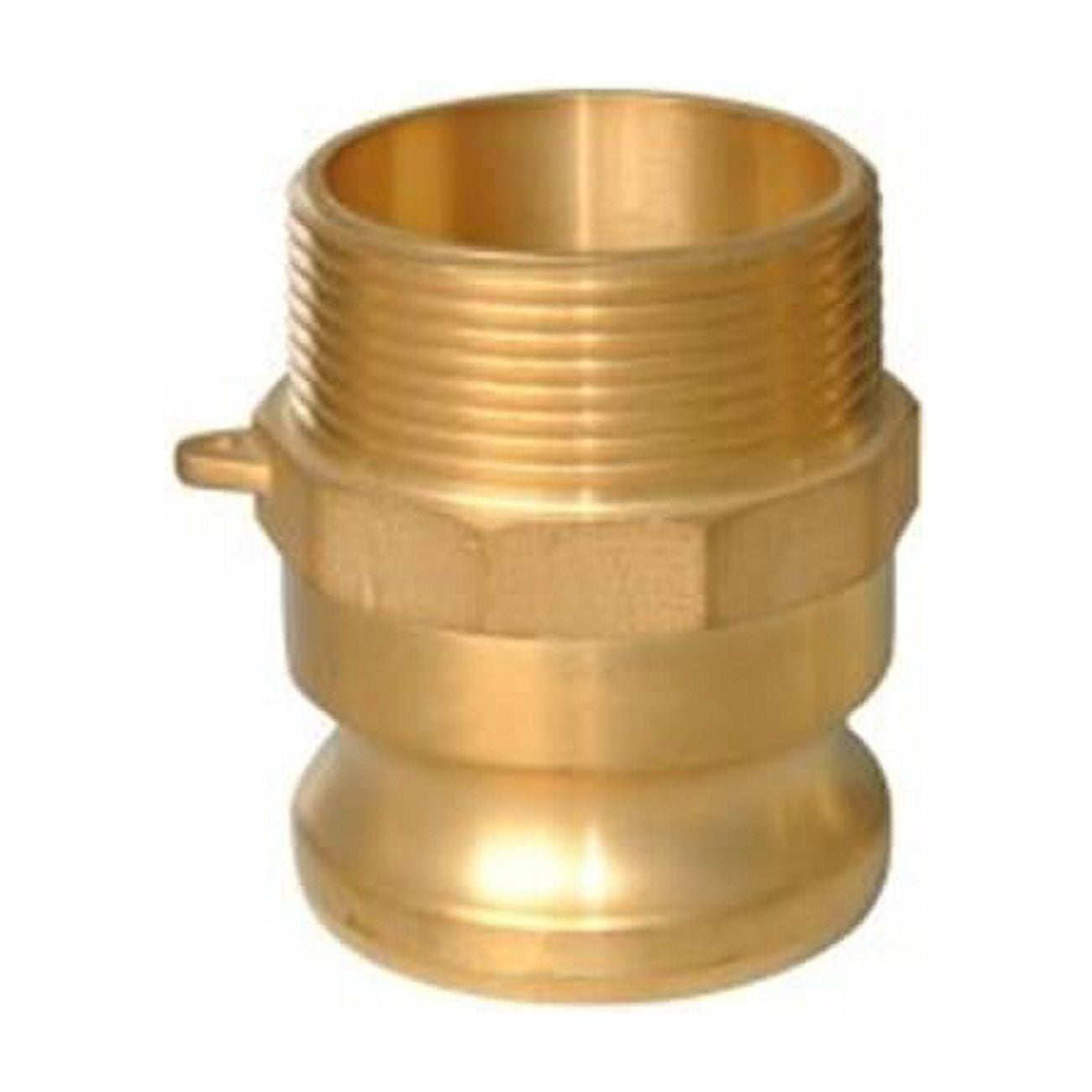 Midland Industries 44964 1.5 in. M-ADP x MIP Type F Brass Adapter ...