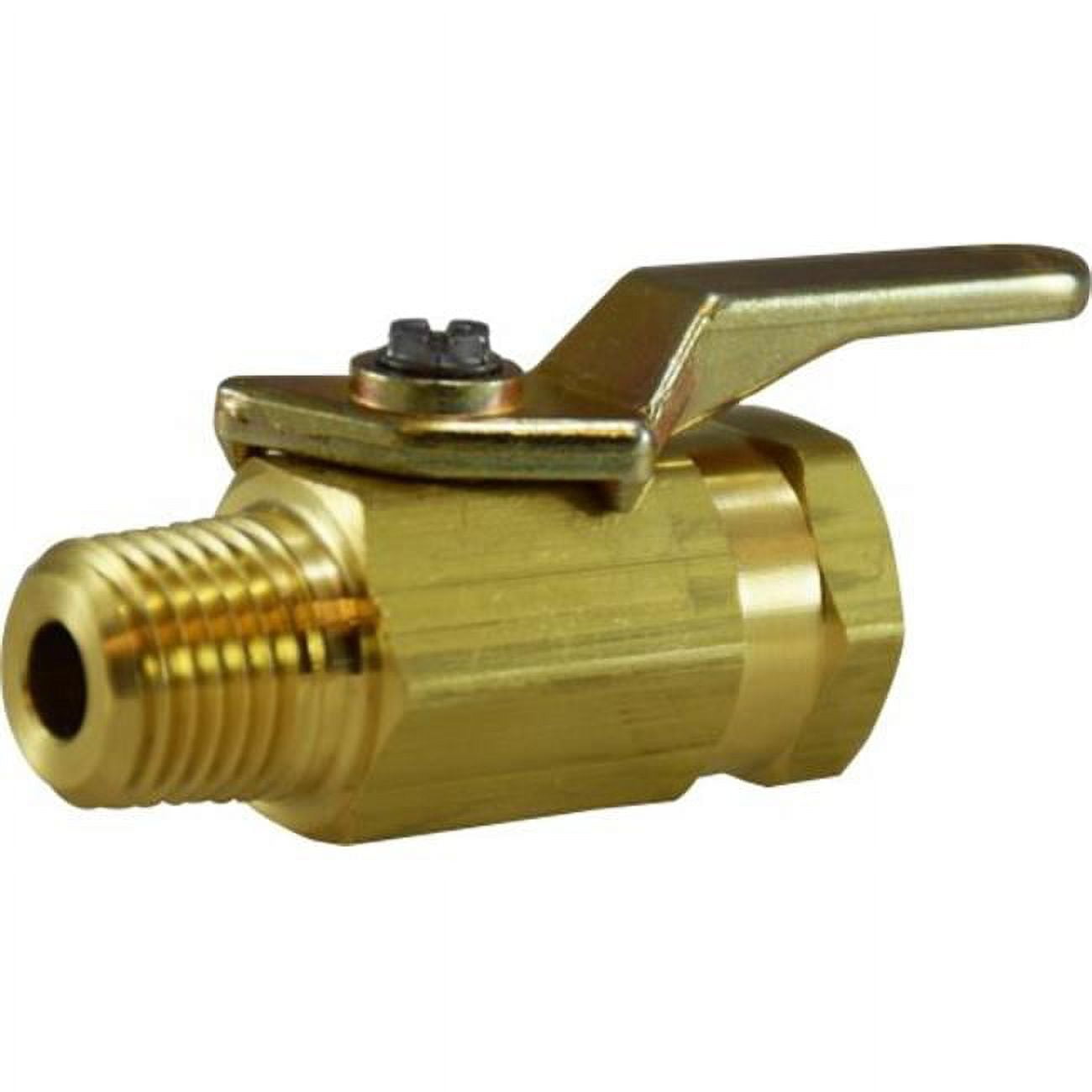 Midland Industries 46443 0.25 Male x Female UL Two Way Mini Ball Valve ...