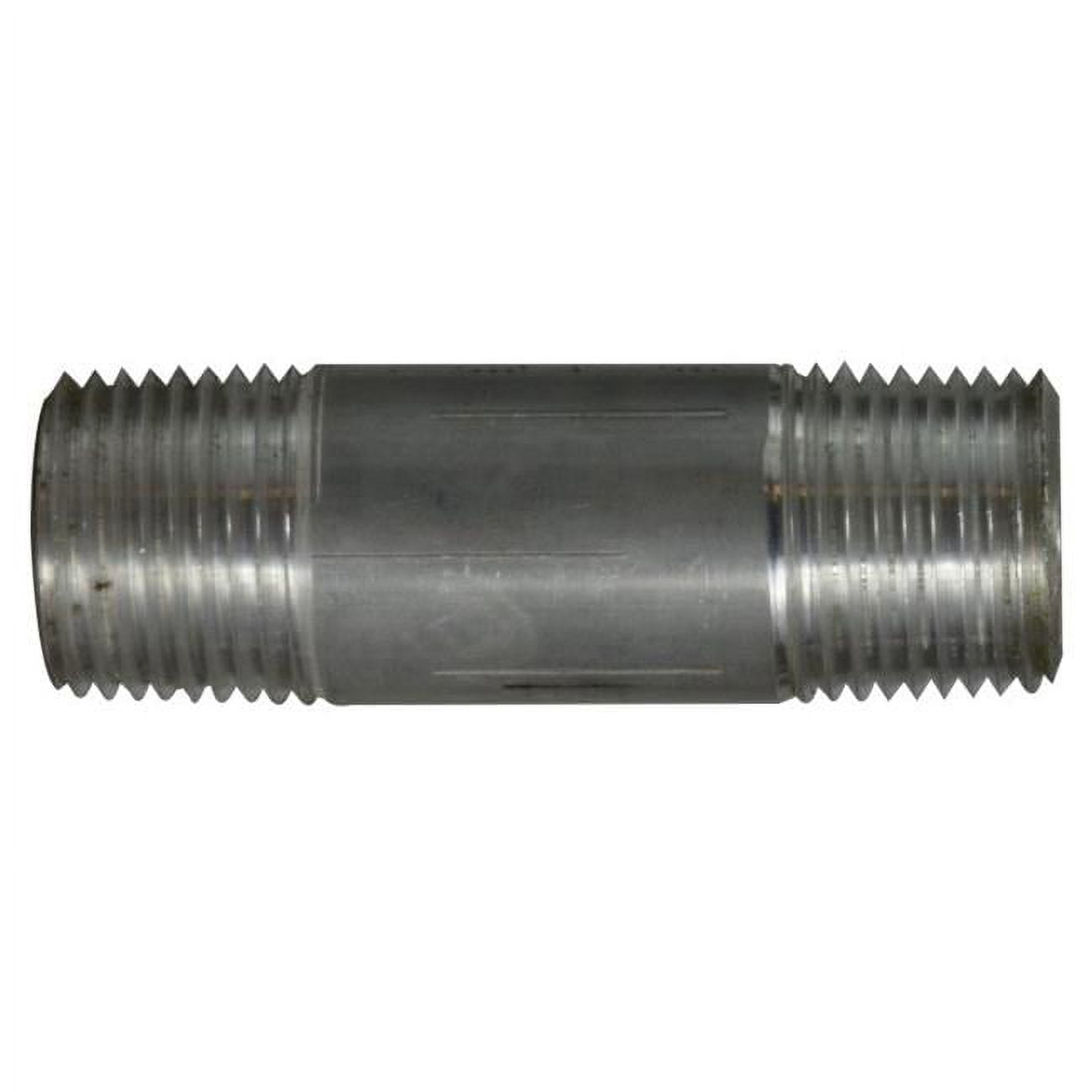 Midland Industries 76046 0.37 x 4 in. Aluminum Nipples - Walmart.com