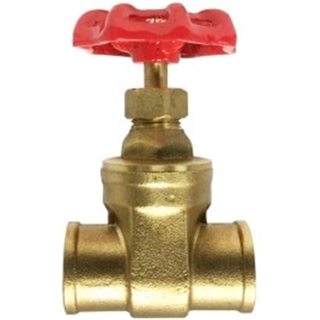 Midland Industries 940145LF 1.25 in. C x C 200 WOG Gate Valve - Walmart.com