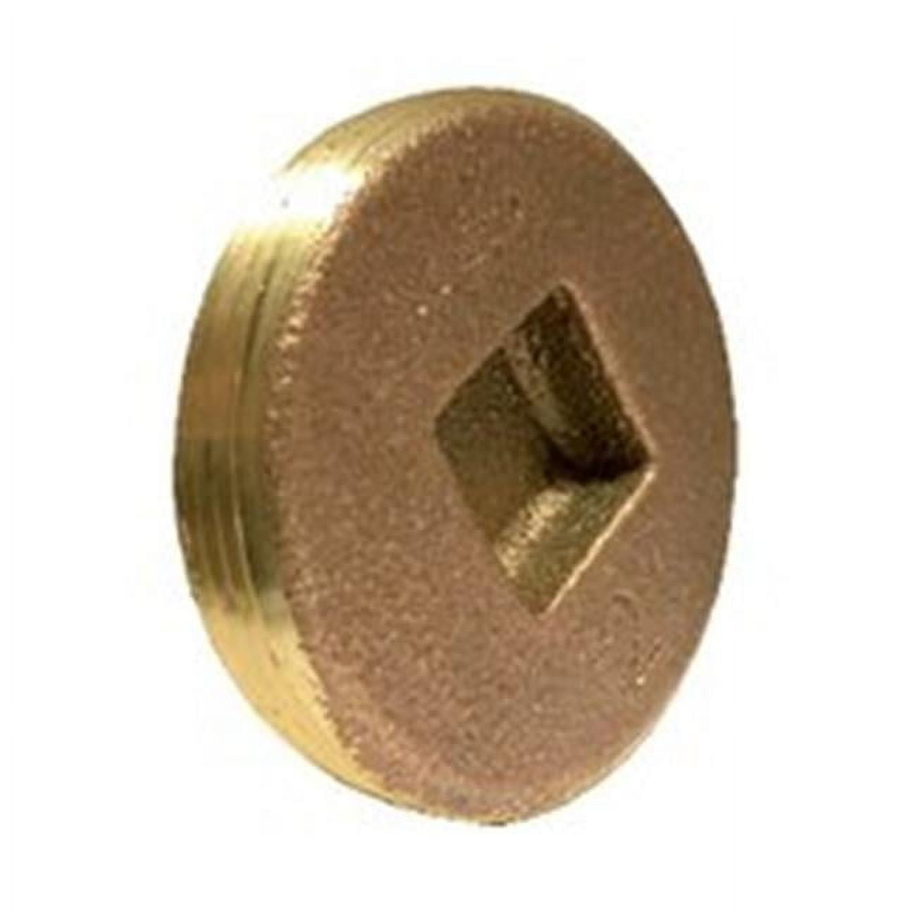 Midland Industries 970310 3.5 in. Brass Cast Brass Countersunk Cleanout ...