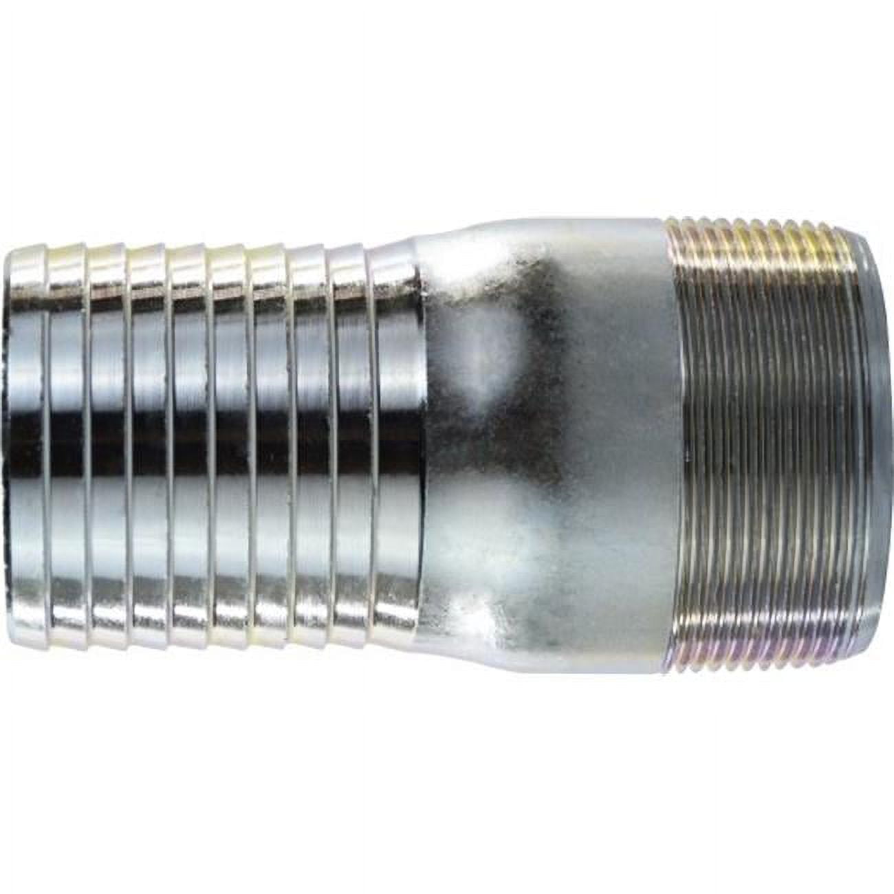 Midland Industries 973913 3 in. Galvanized Steel Male Adapter - Walmart.com