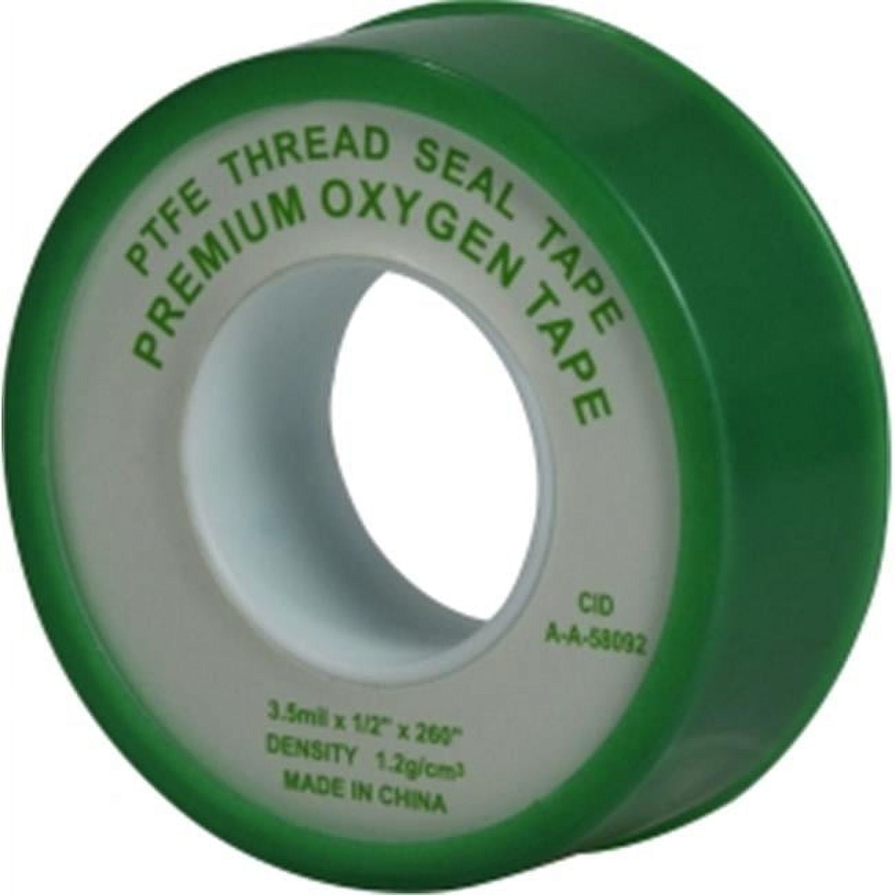 Midland Industries 982132 0.75 in. x 520 ft. Green Oxygen Tape ...