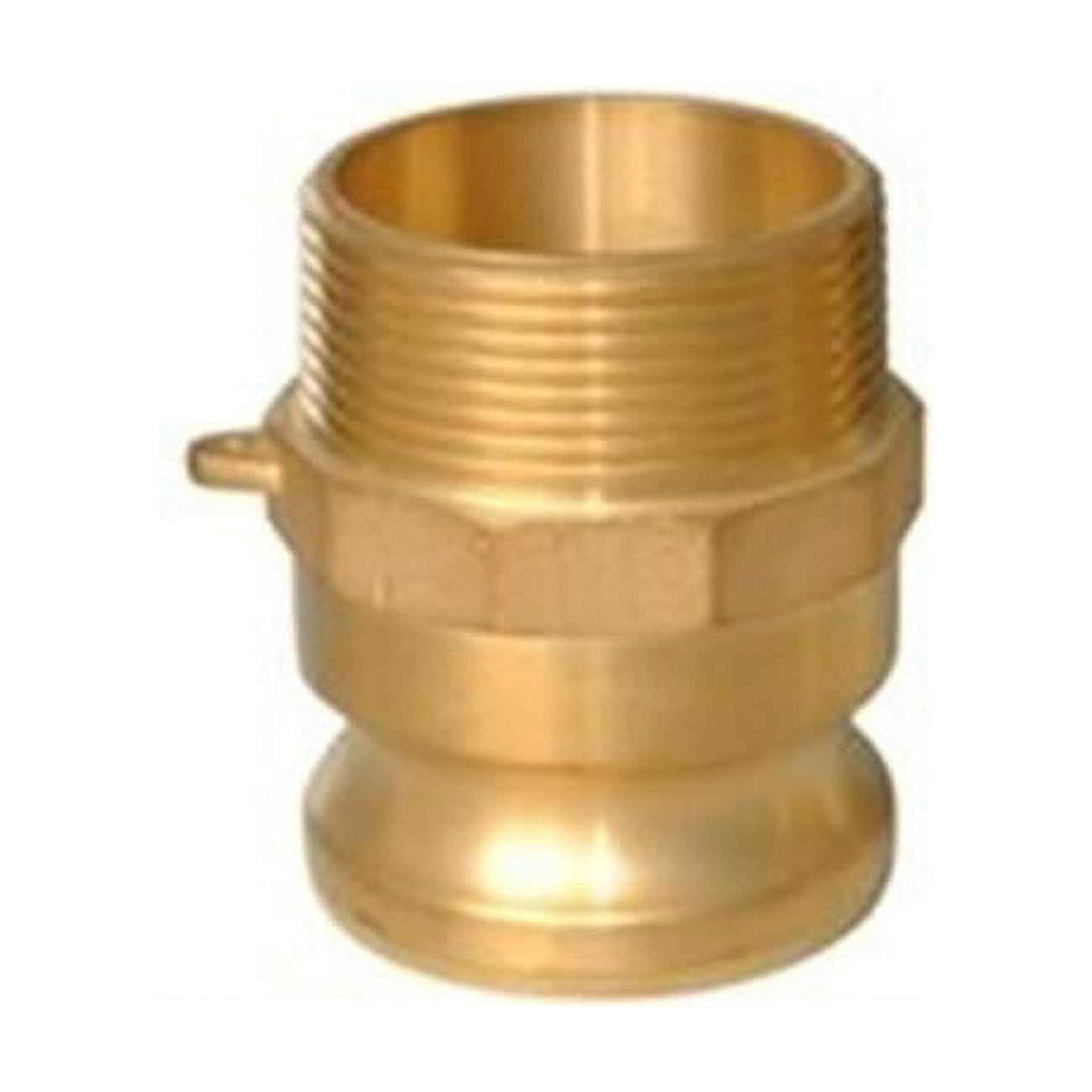Midland Industries CGF-400-B1 4 in. Type F Brass Adapter - Walmart.com