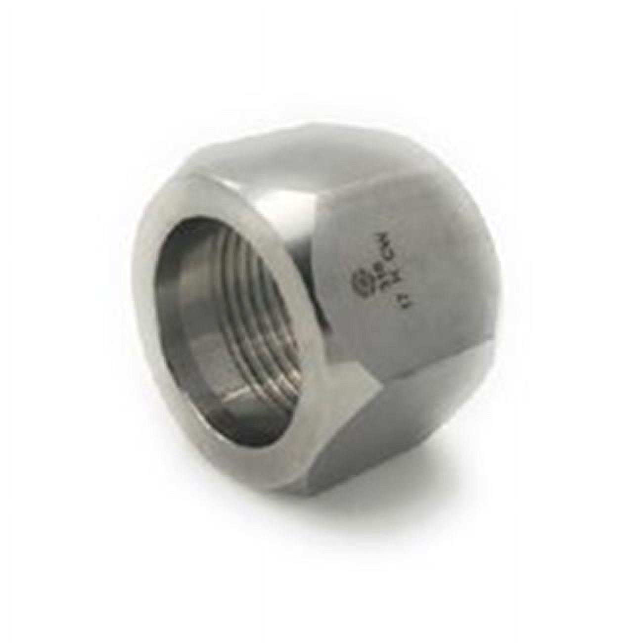 Midland Industries SS318-04 4 316 Stainless Steel JIC Tube Nut ...