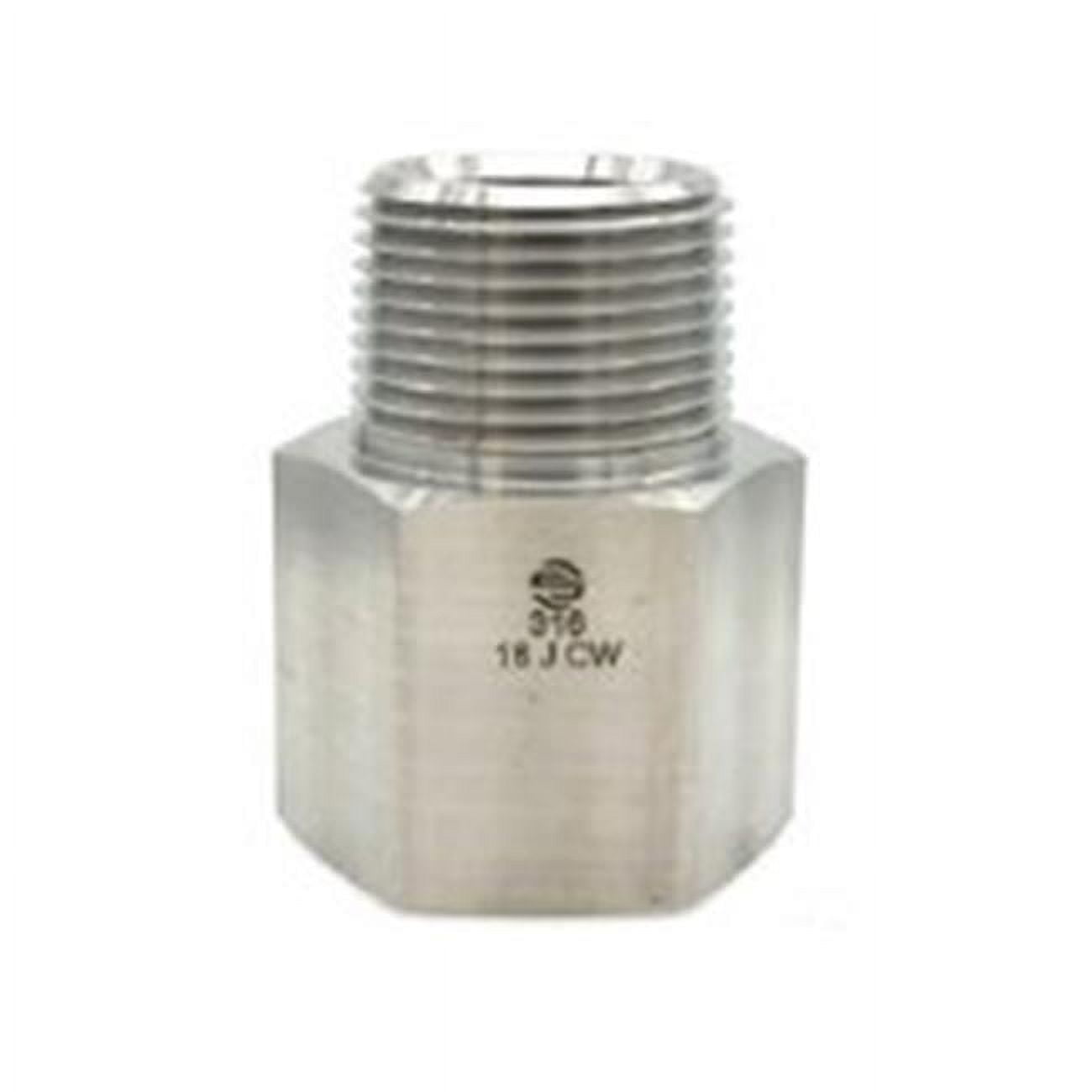 Midland Industries SS5405-08-12 0.5 MNPT x 0.75 FNPT 316 Stainless ...