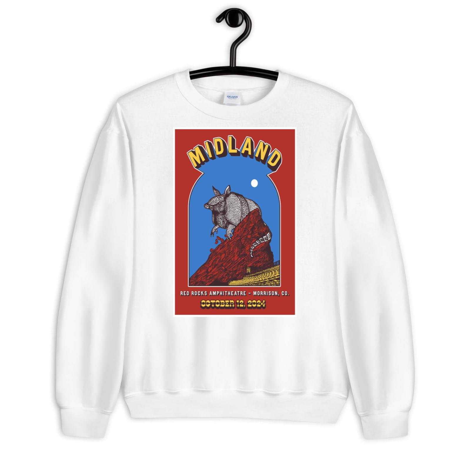 Midland October 12 2024 Red Rocks Amphitheatre Morrison Shirt-TH33945 ...