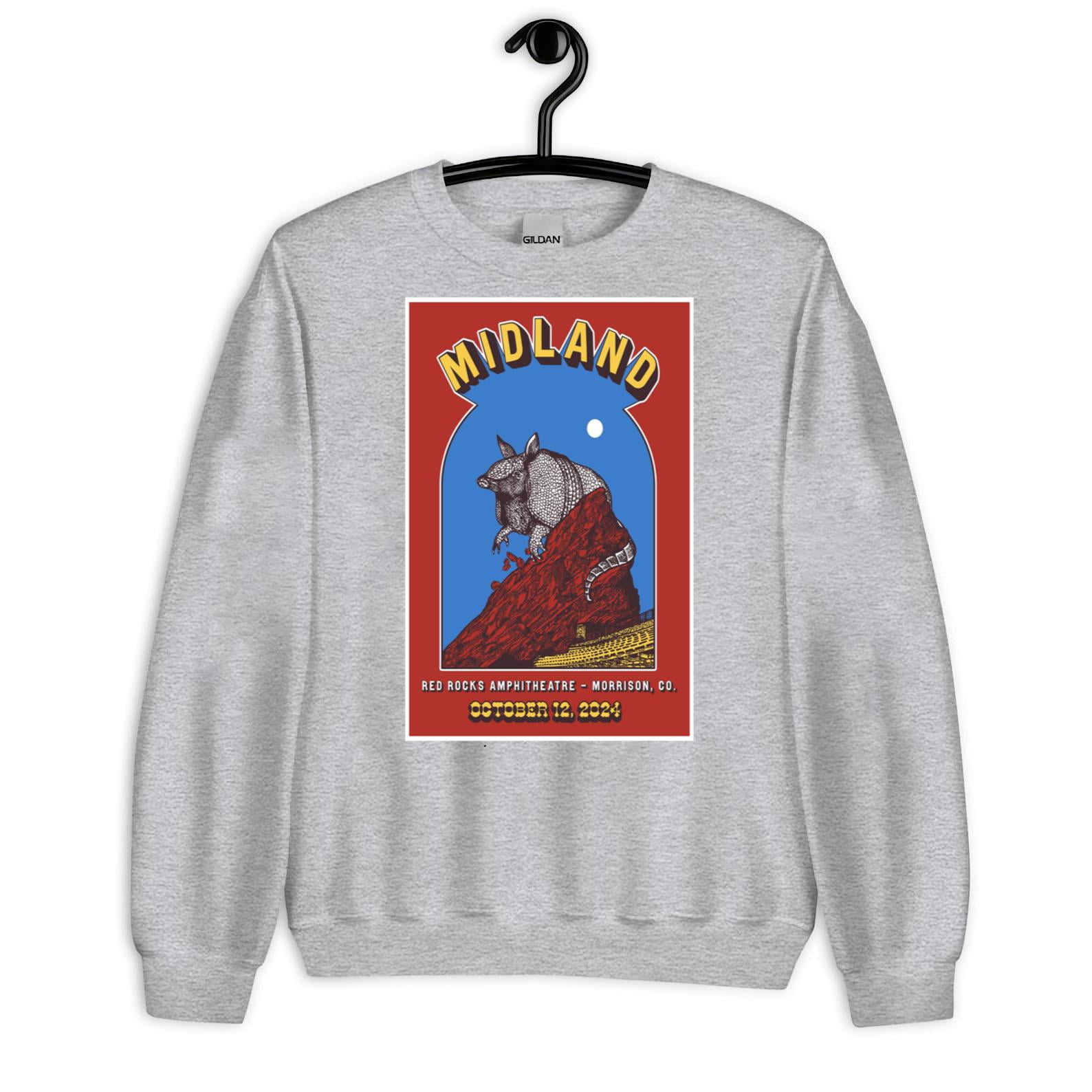 Midland October 12 2024 Red Rocks Amphitheatre Morrison Shirt-TH33945 ...