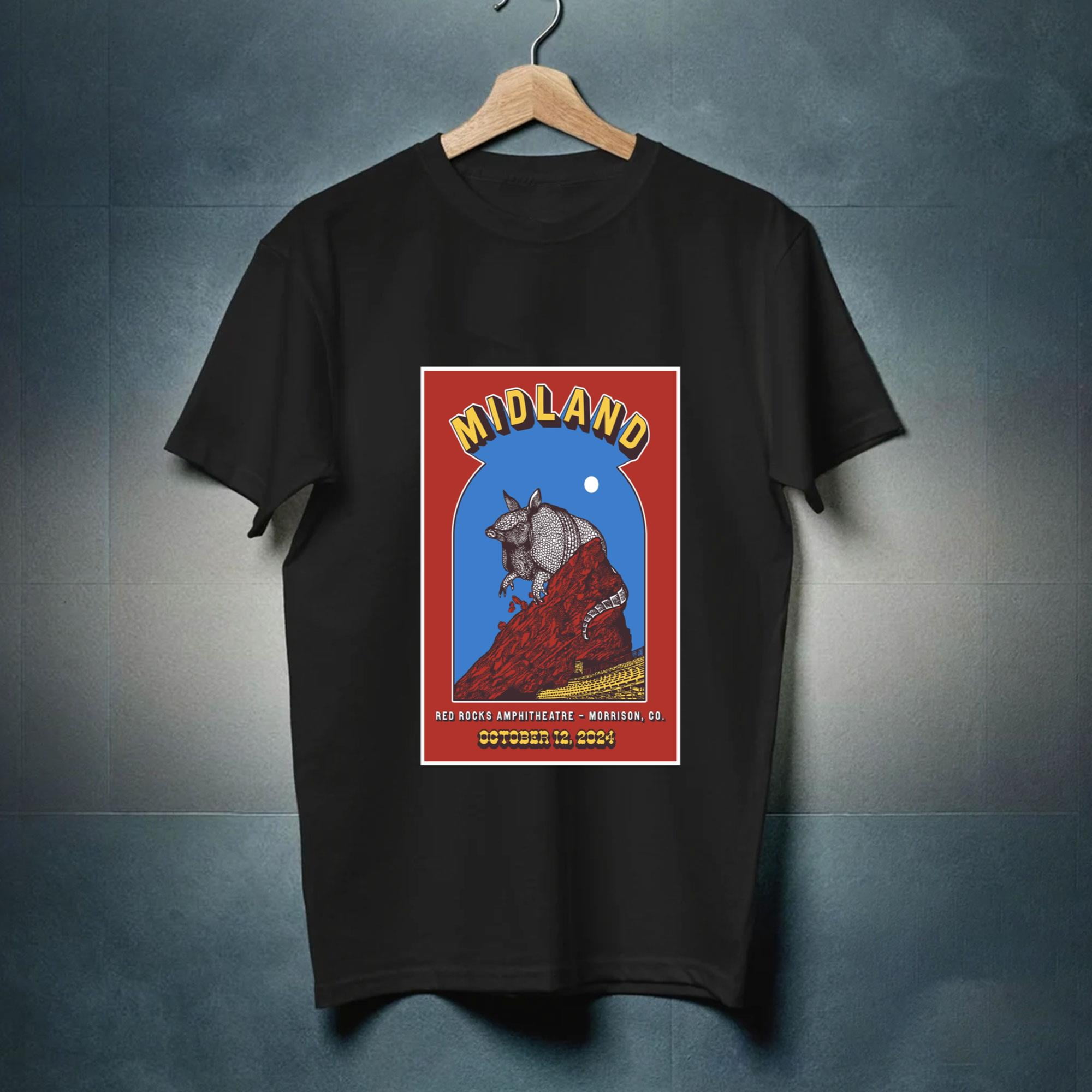 Midland October 12 2024 Red Rocks Amphitheatre Morrison Shirt-TH33945 ...