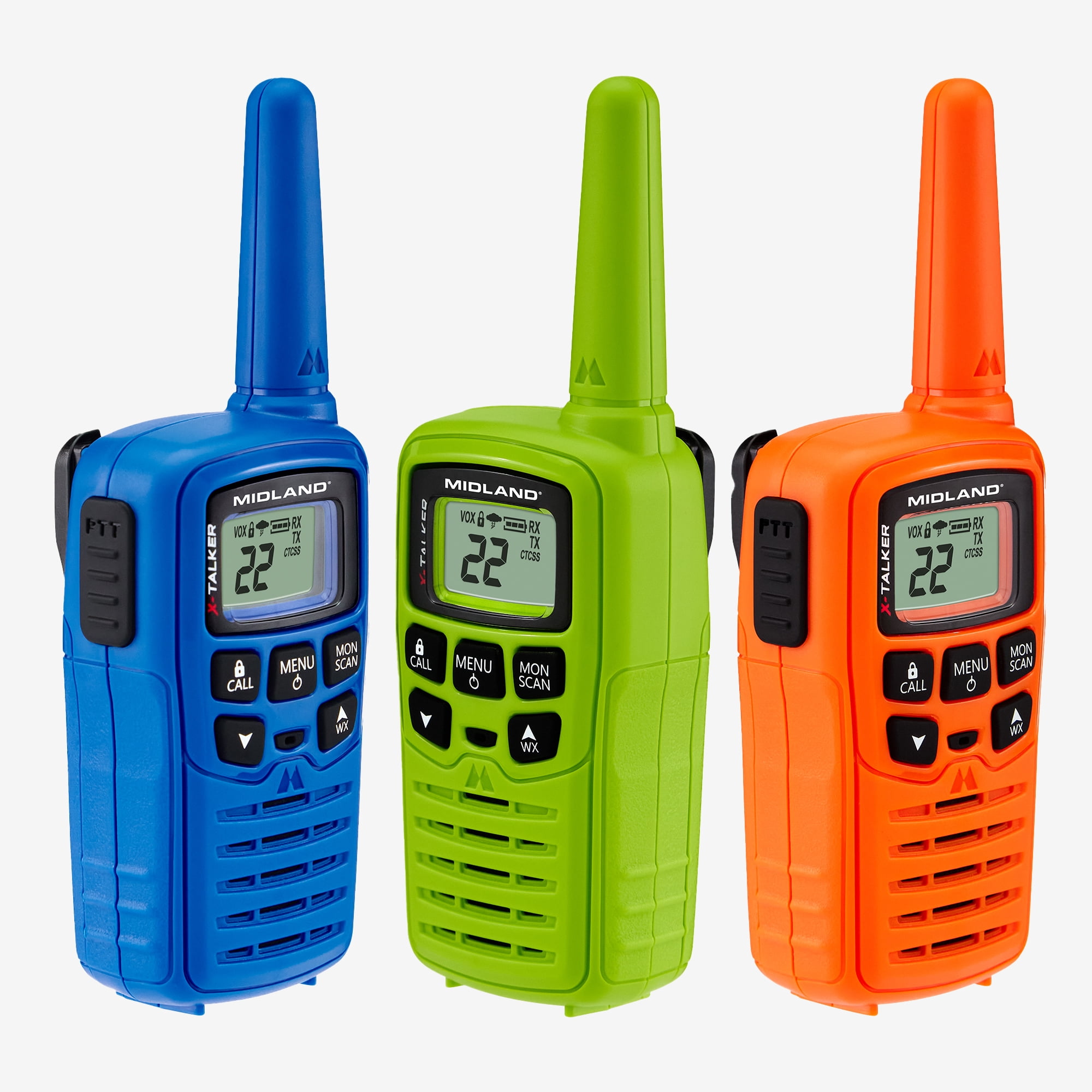 Midland T10X3M Multi Color Radio Pack - Walmart.com