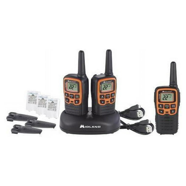 Midland T51X3VP3 X-Talker, 22 channels GMRS/FRS Two Way Radio - Walmart ...