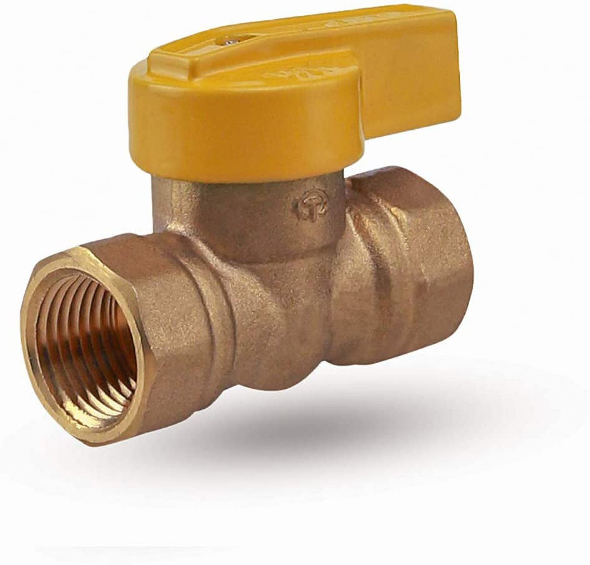 Midline Valve 1PC34 Superior One Piece Gas Ball Valve, 3/4 in. FIP ...