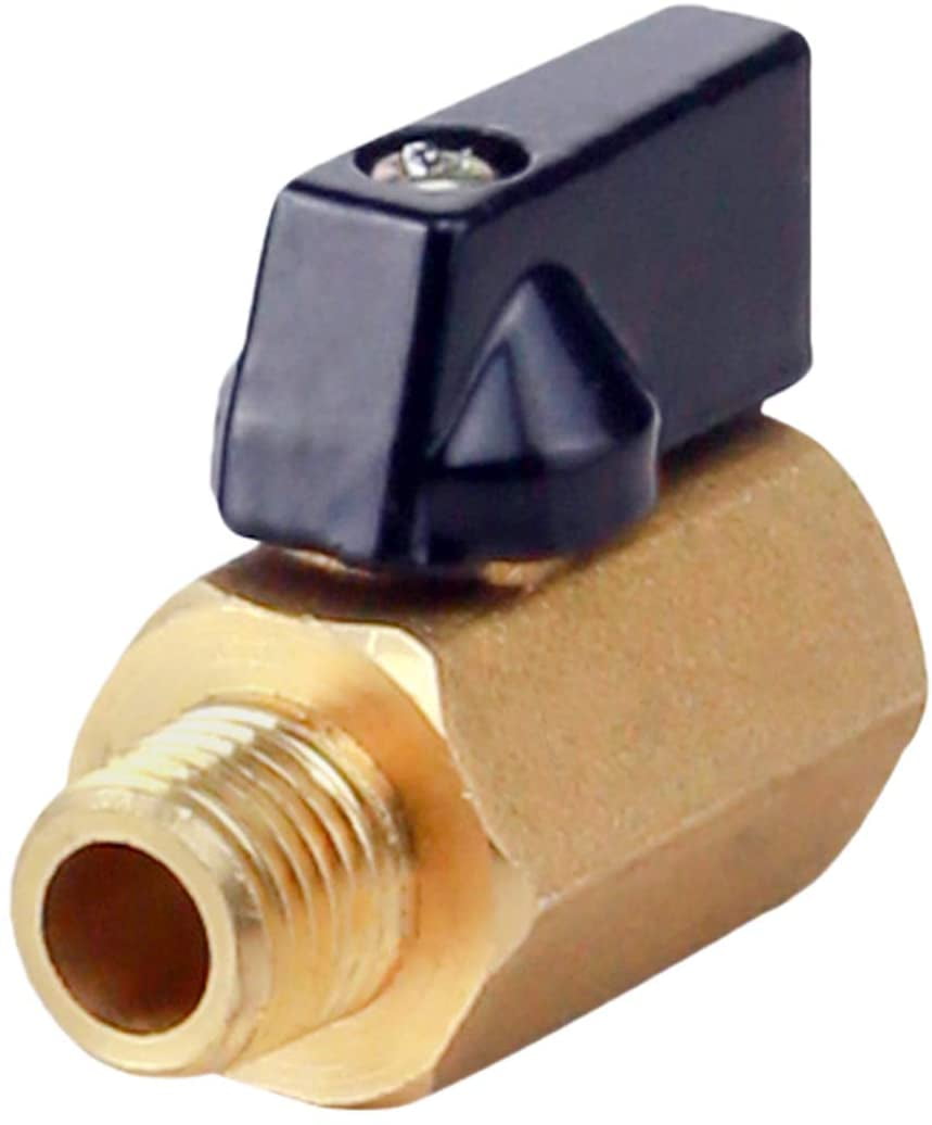 Midline Valve Boiler Trim Isolation Valve, Gauge Isolator, 1/4 in. MIP ...