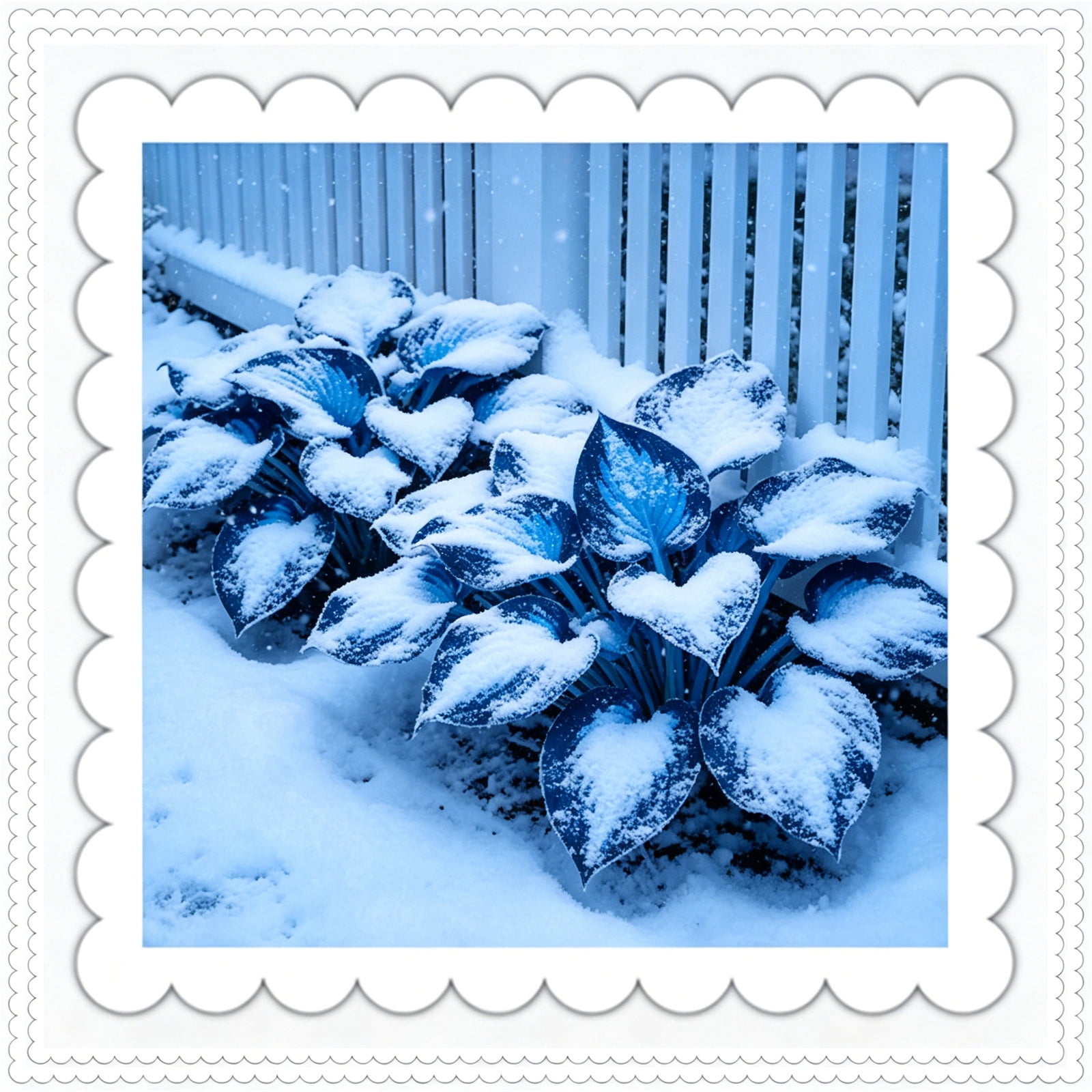 Midnight Blue & Autumn Gold Hostas for Planting-(Non-Artificial)-No ...