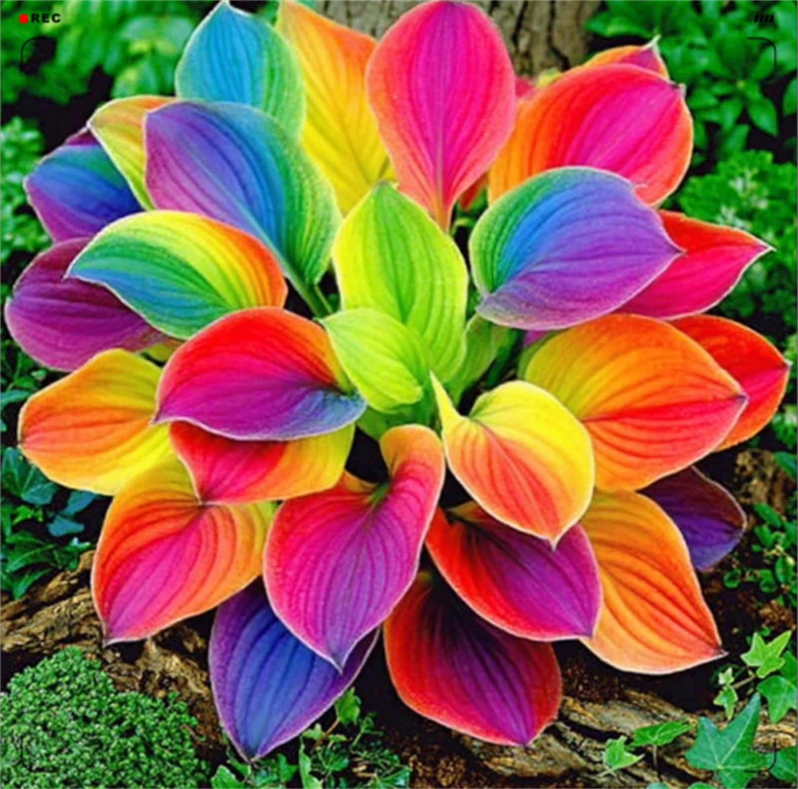 Midnight Blue Heart Hosta-Bulbs For Planting-Perennial Herbs-Premium ...