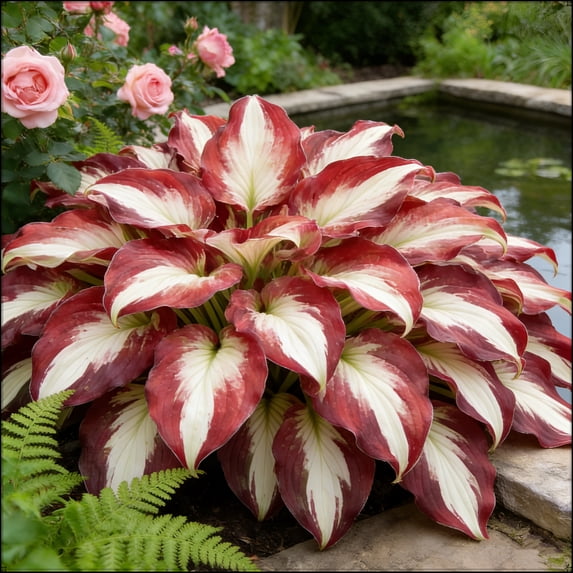 Midnight Blue Hosta-Bulbs For Planting-Premium Garden Stakes Perfect ...