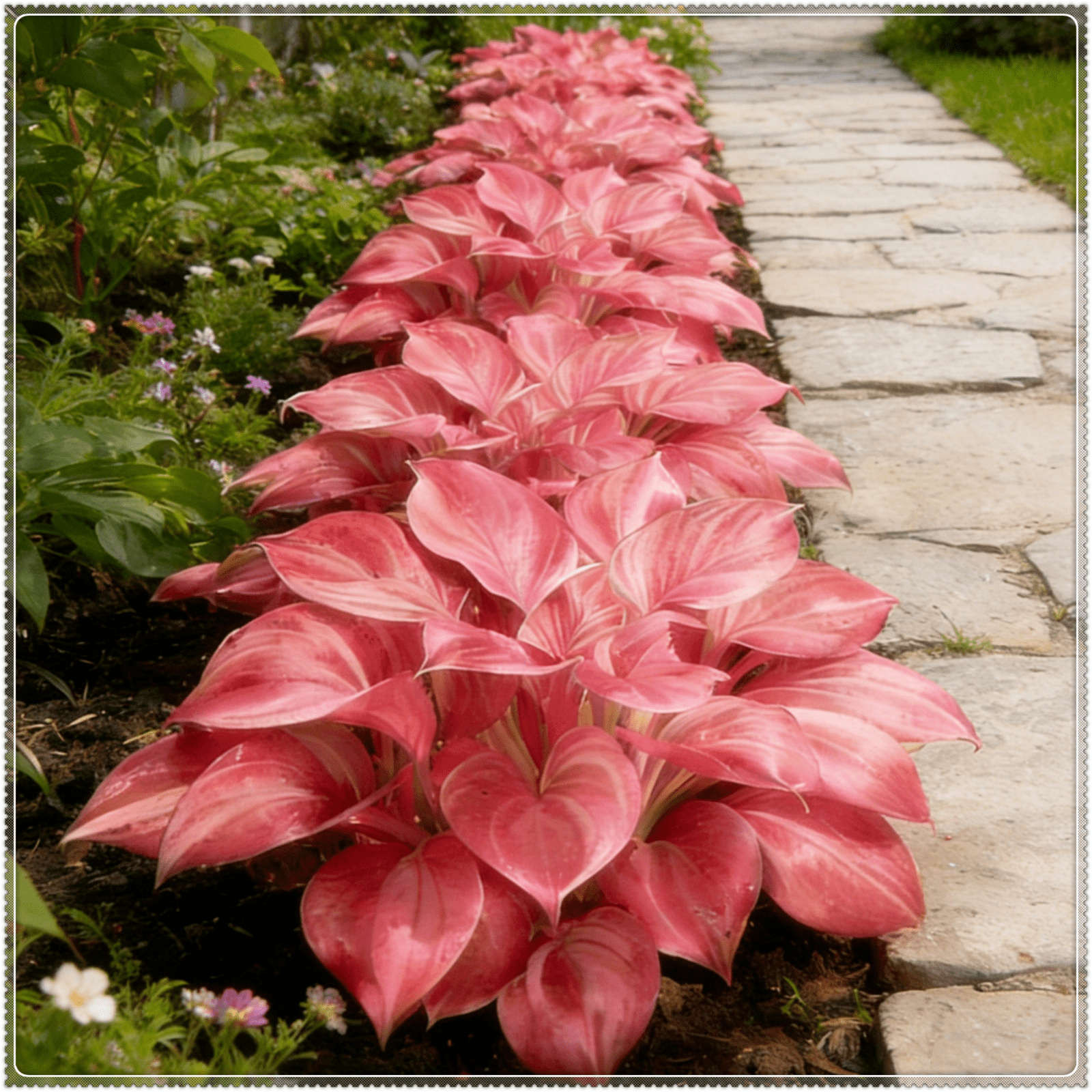 Midnight Blue Hosta-Bulbs For Planting-Premium Garden Stakes Perfect ...