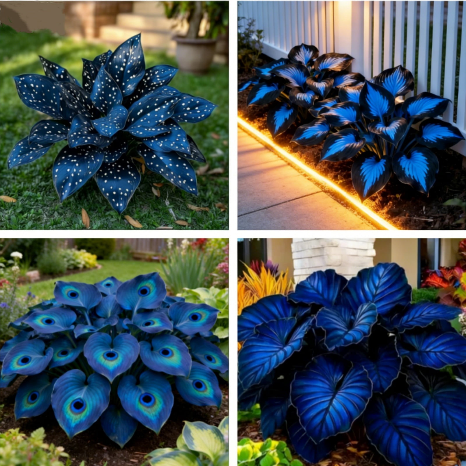 Midnight Blue Hosta-Bulbs-Home Garden For Planting Now-Premium Garden ...