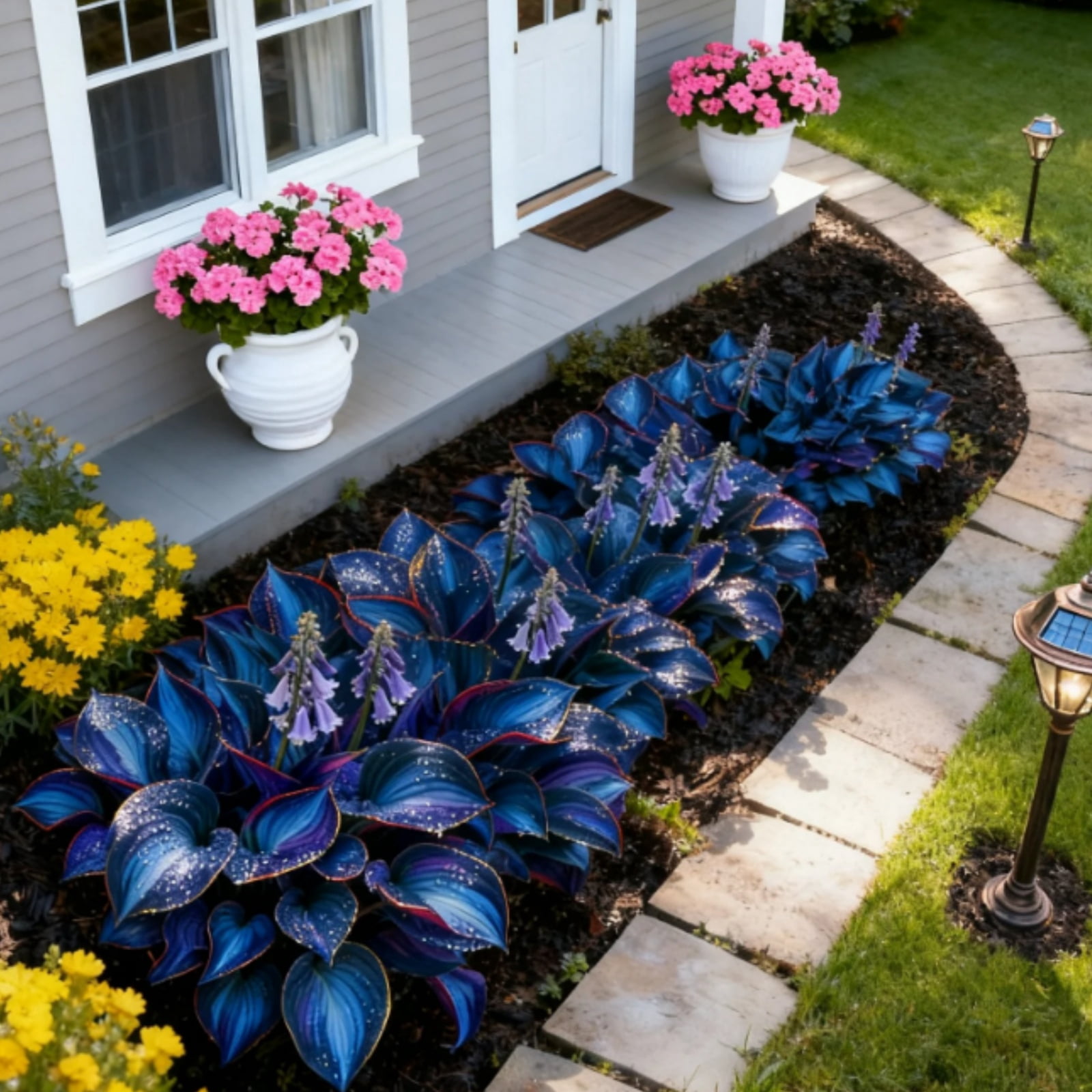 Midnight Blue Hosta-Bulbs-Home Garden For Planting Now-Premium Garden ...